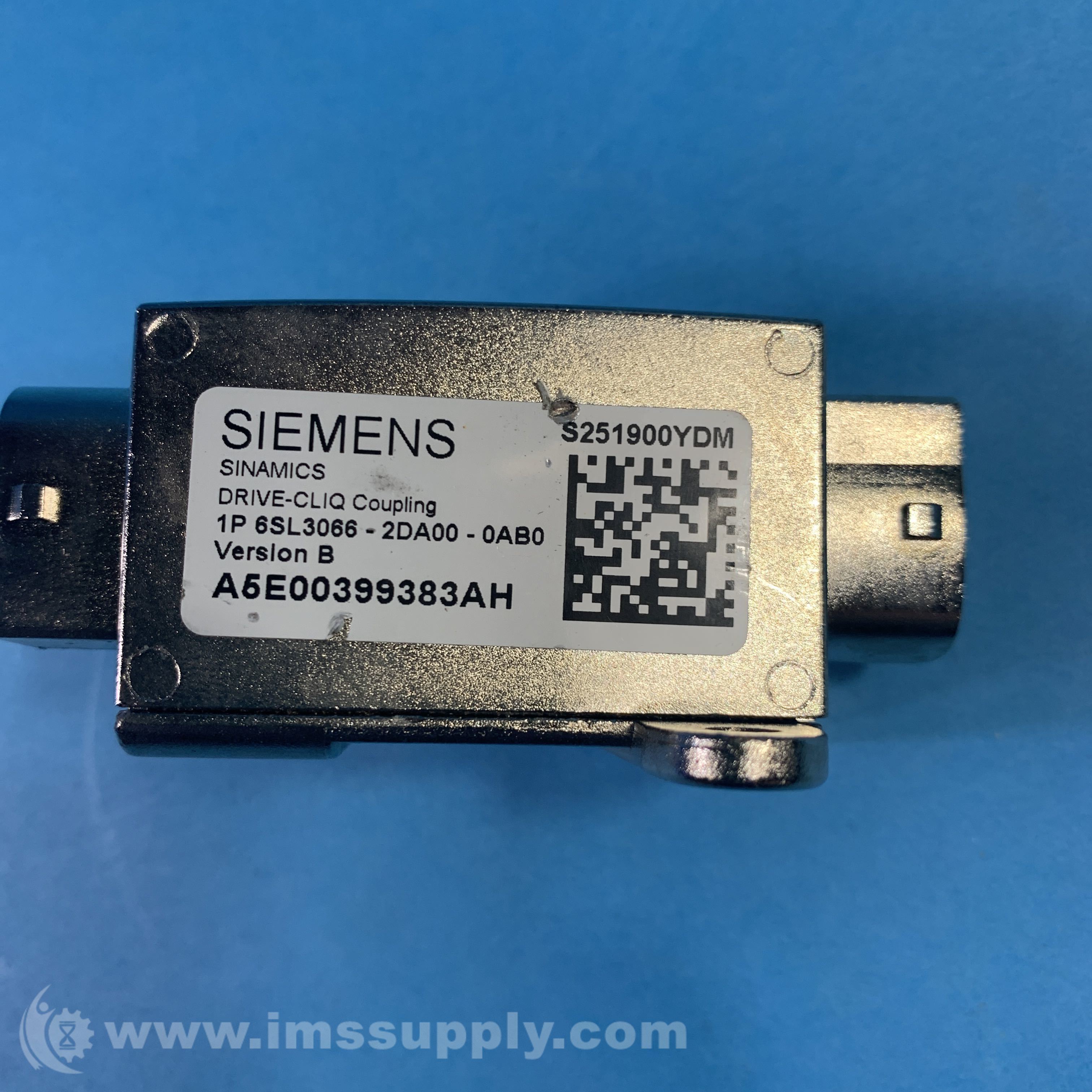 Siemens 6SL3066-2DA00-0AB0 Coupling Drive CLIQ,IP67 - IMS Supply