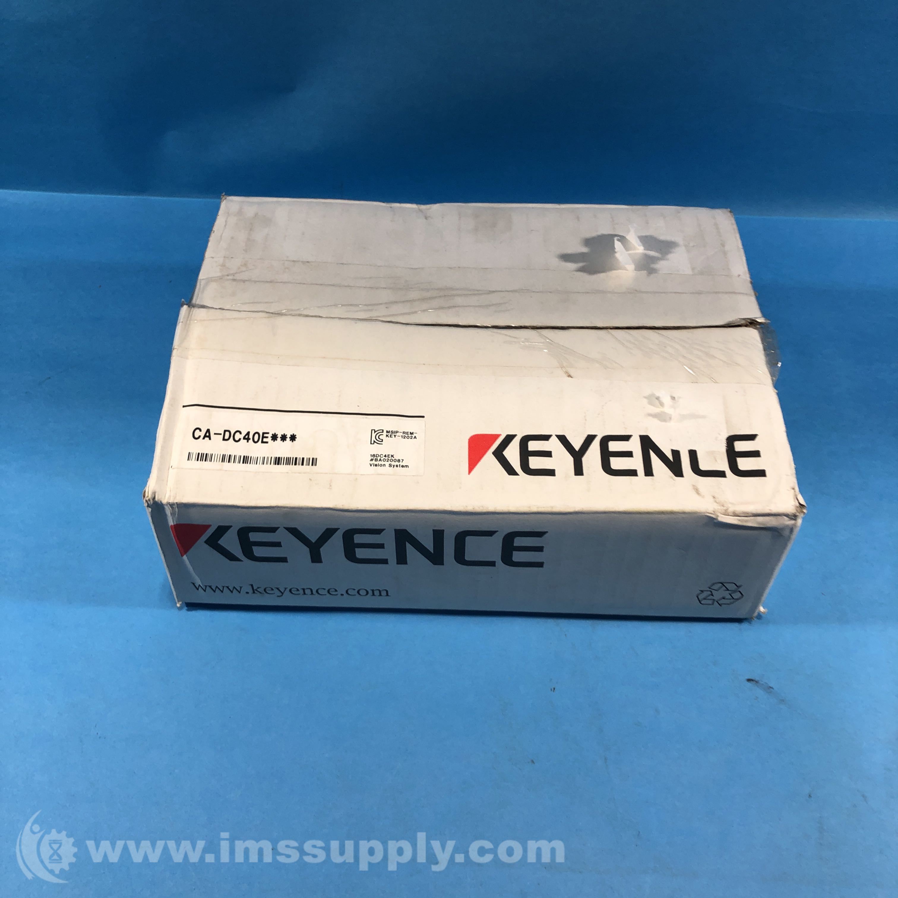 Keyence CA-DC40E Light Expansion Unit - IMS Supply