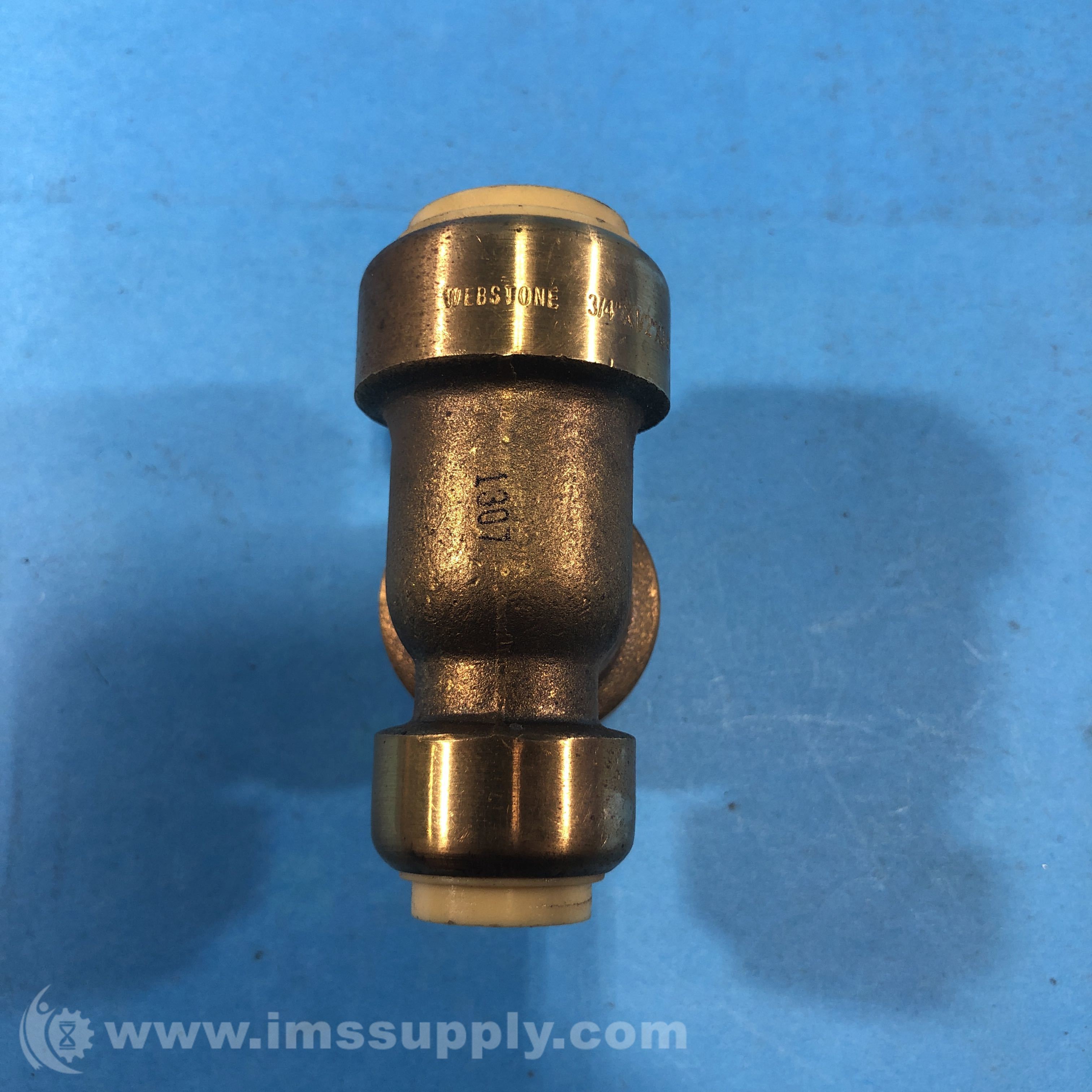 Webstone Pro-Connect Push Tee, 3/4 X 1/2 X 3/4 - IMS Supply