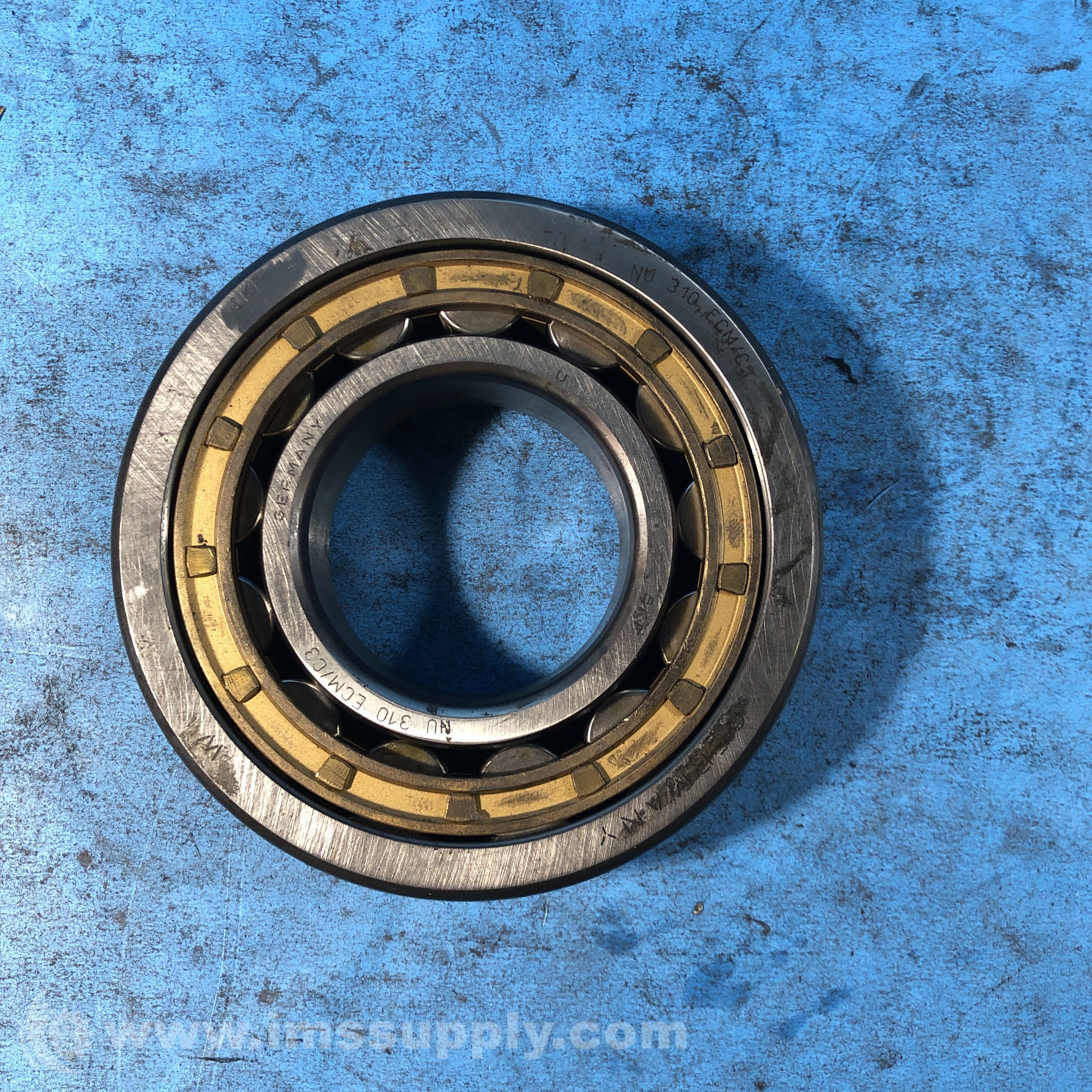SKF NU 310 ECM/C3 Cylindrical Roller Bearing, Single Row - IMS Supply