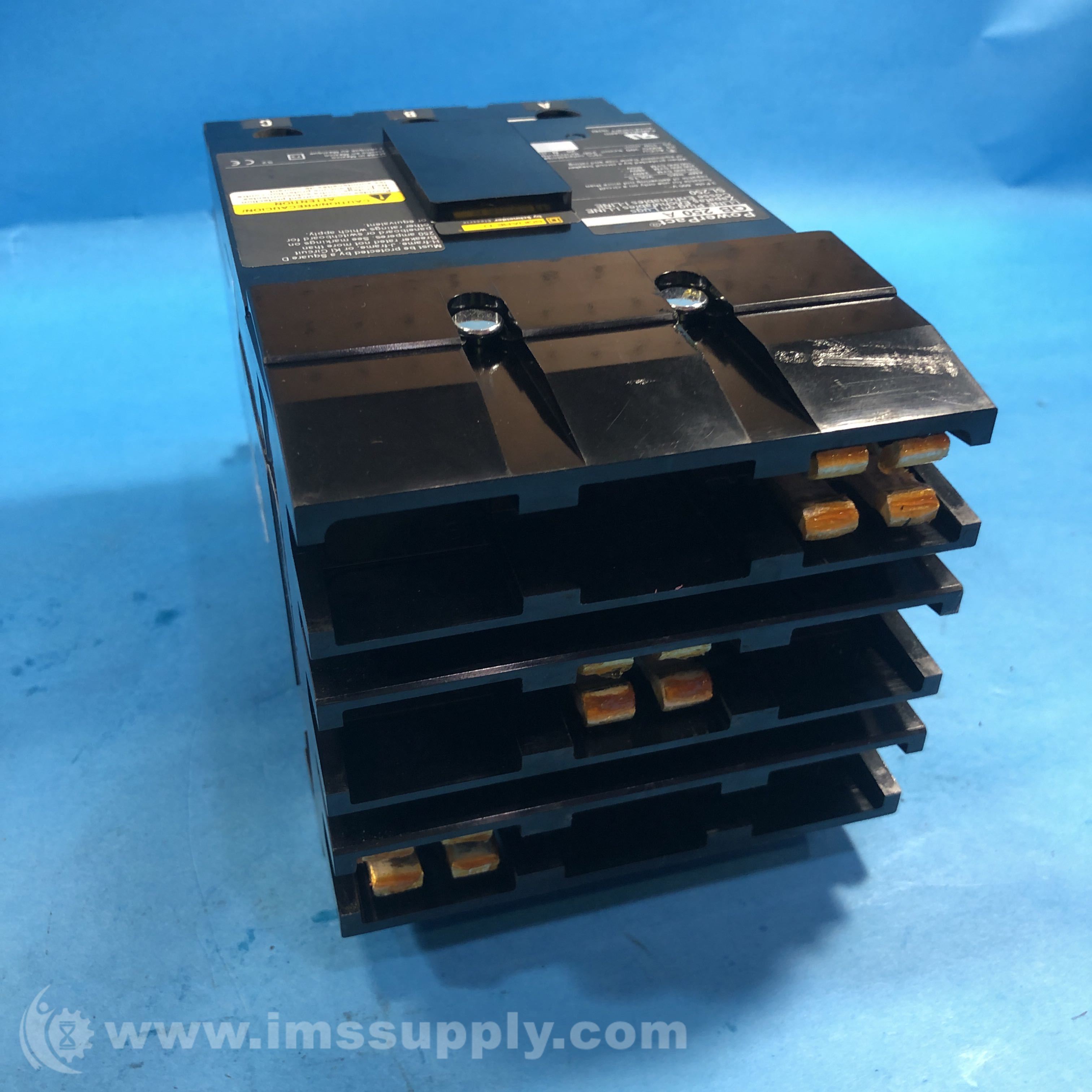 Square D QB 250 A Molded Case PowerPact I-LINE Circuit Breaker - IMS Supply