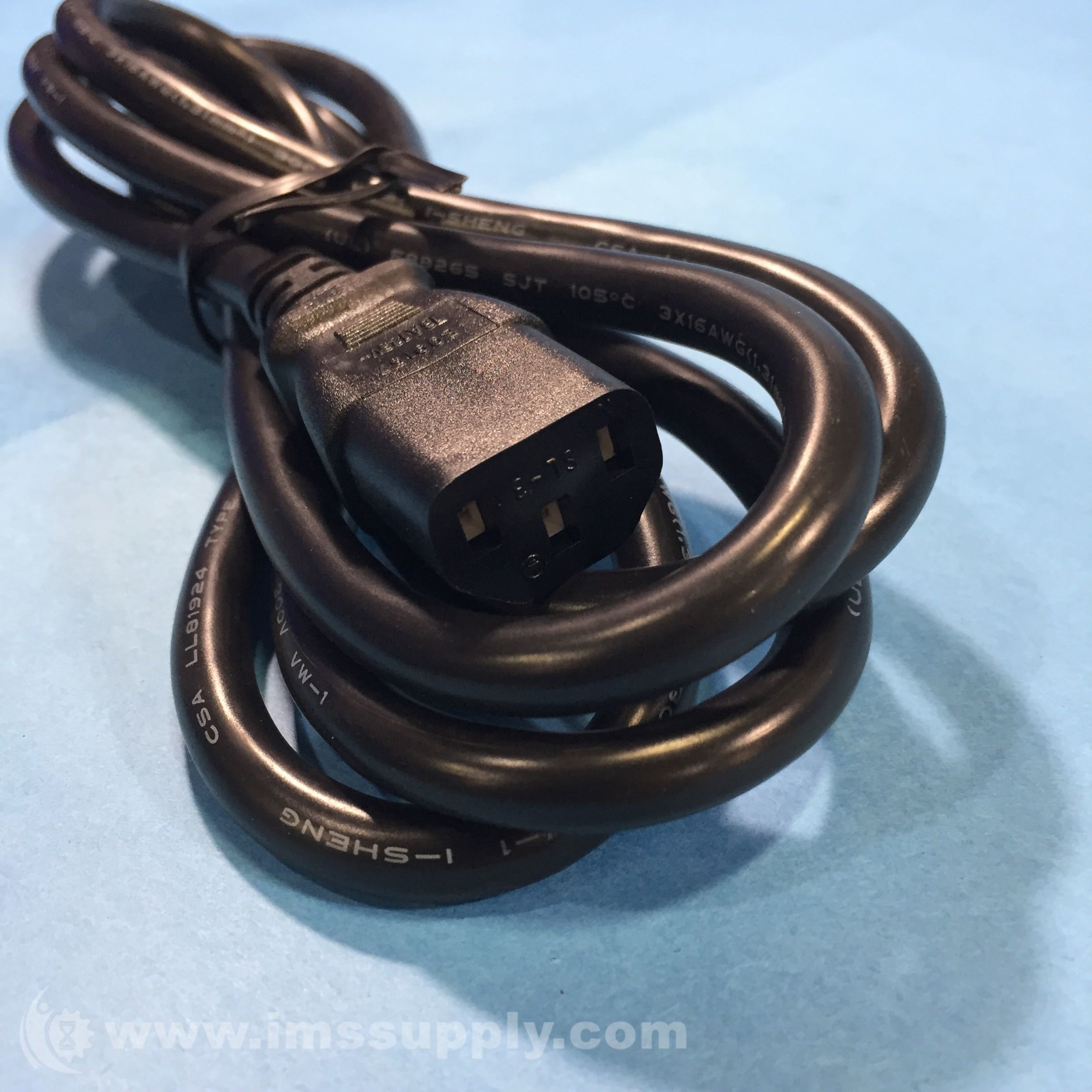 Shee Line E99157 Cord Power Supply 6FT 3POLE 18AWG - IMS Supply