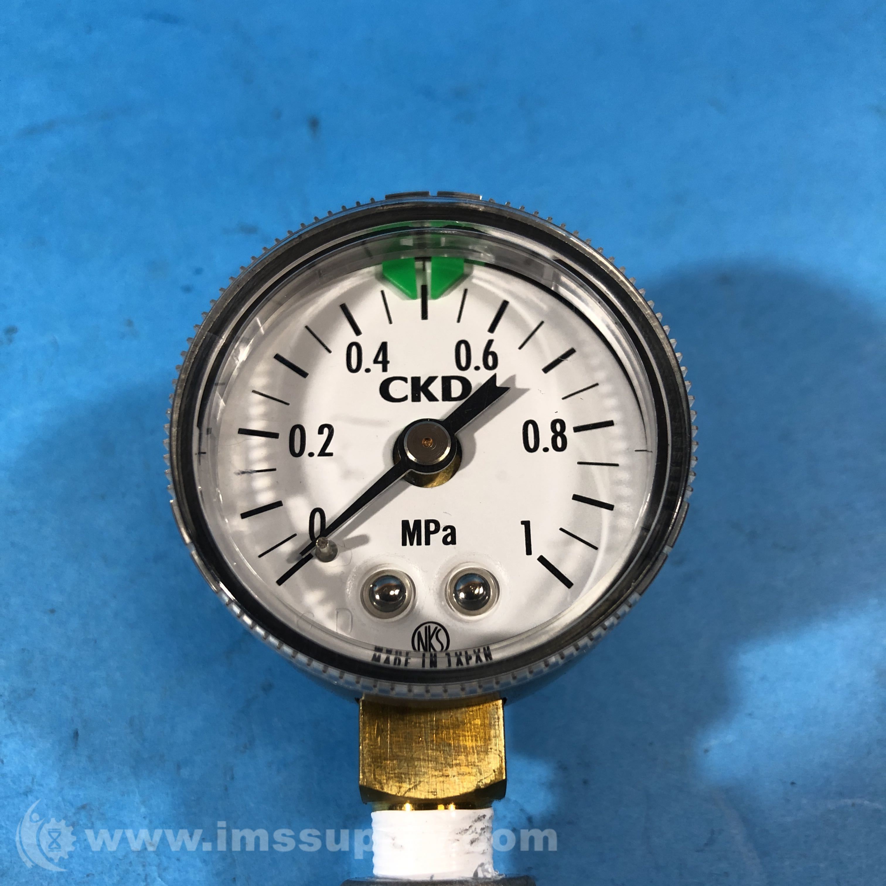 CKD CMF1-SR-P-T Solenoid Valve w/ Gauge - IMS Supply