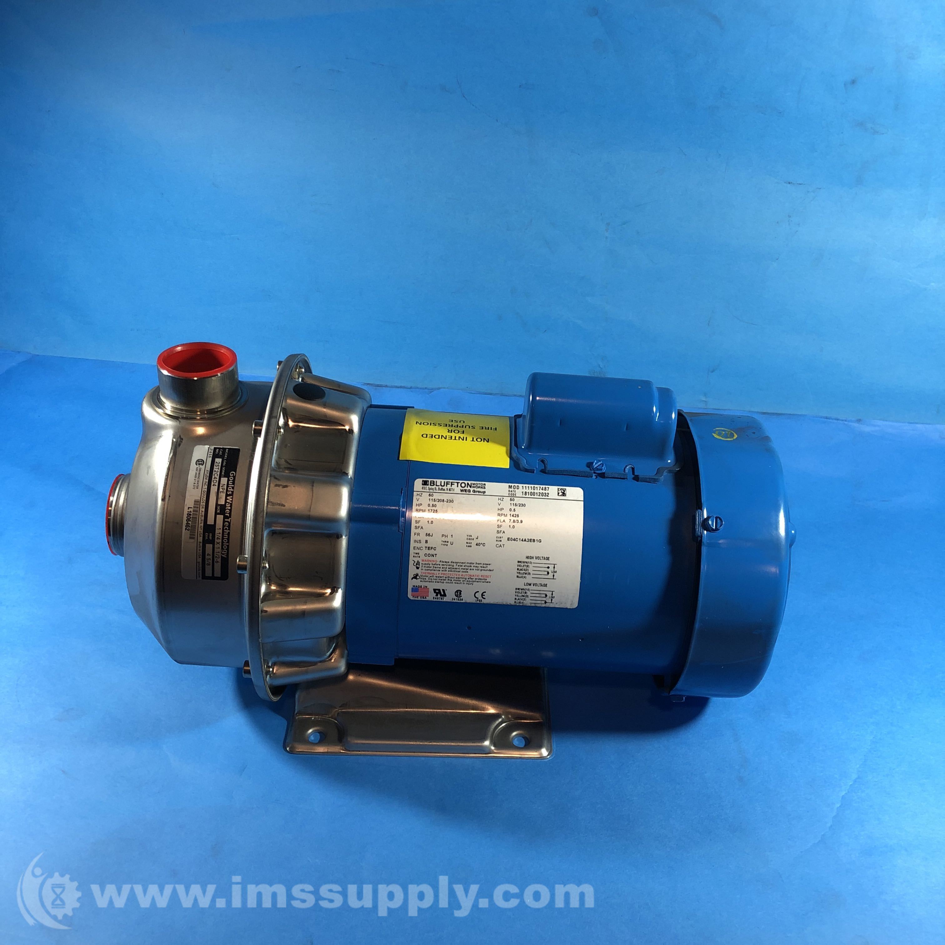 Goulds Water Technology 2ST2C4D4 Centrifugal Pump - IMS Supply