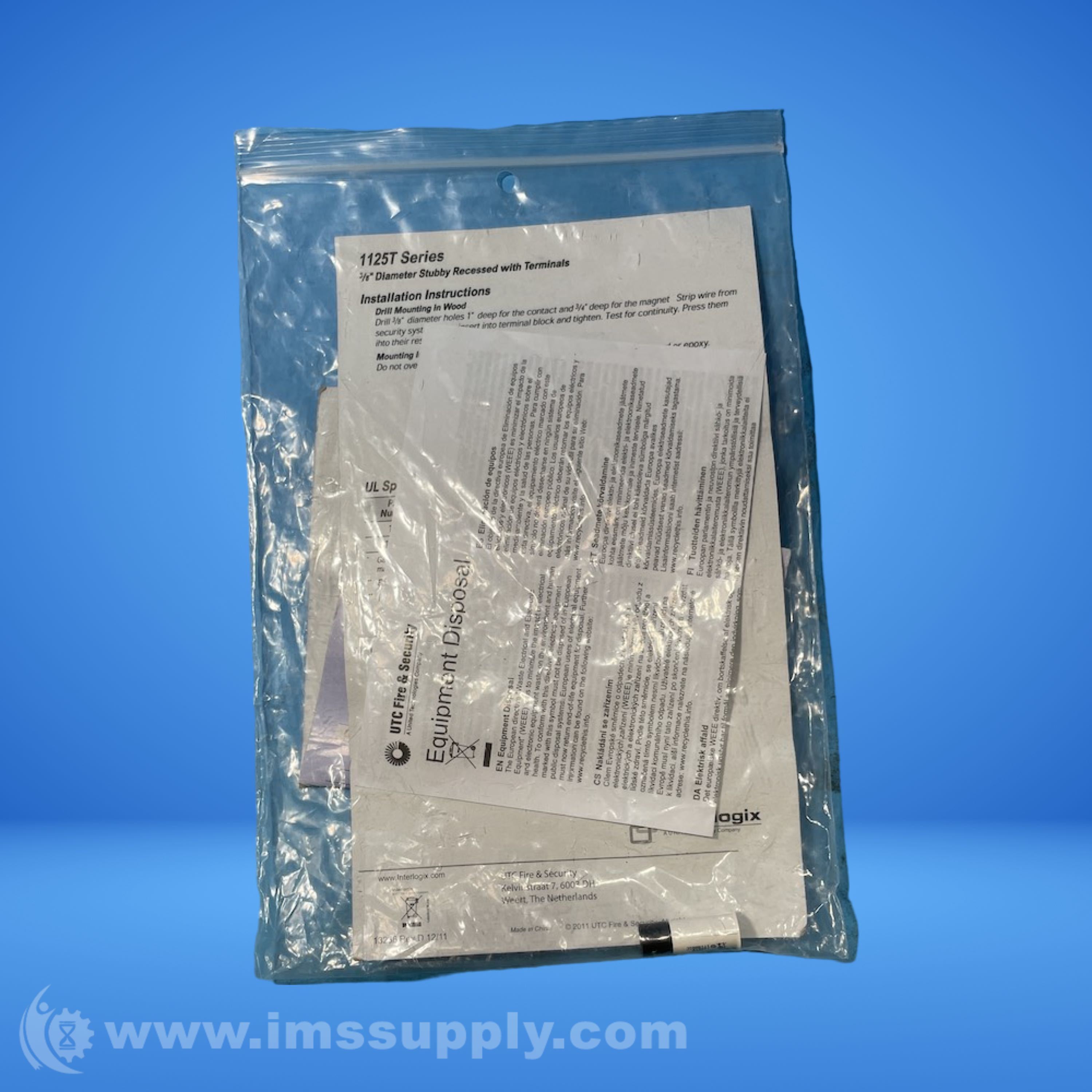 Interlogix 1125TW-N Terminal Contact - IMS Supply