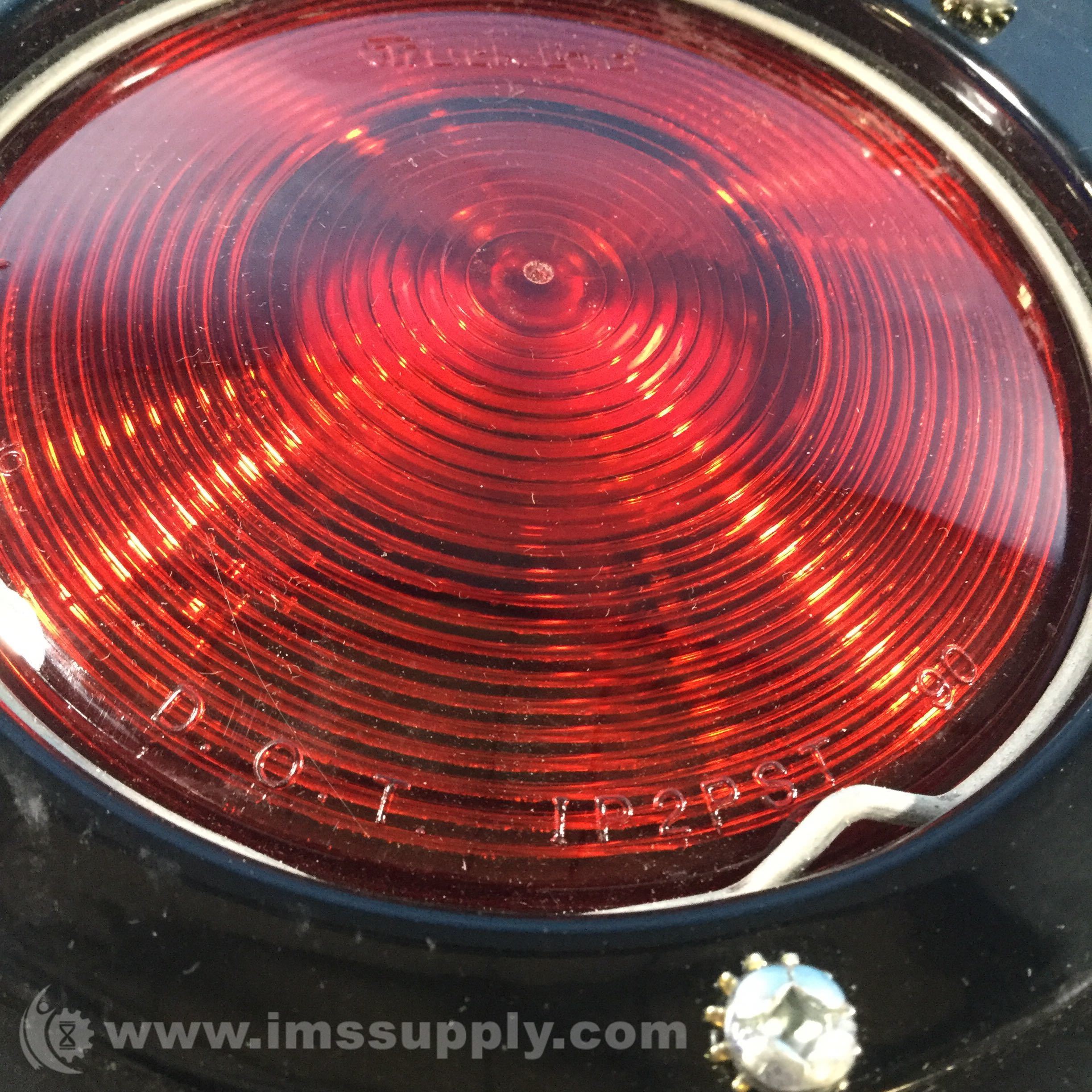 Truck Lite Red and Green Light Module, Black Steel Enclosure - IMS Supply