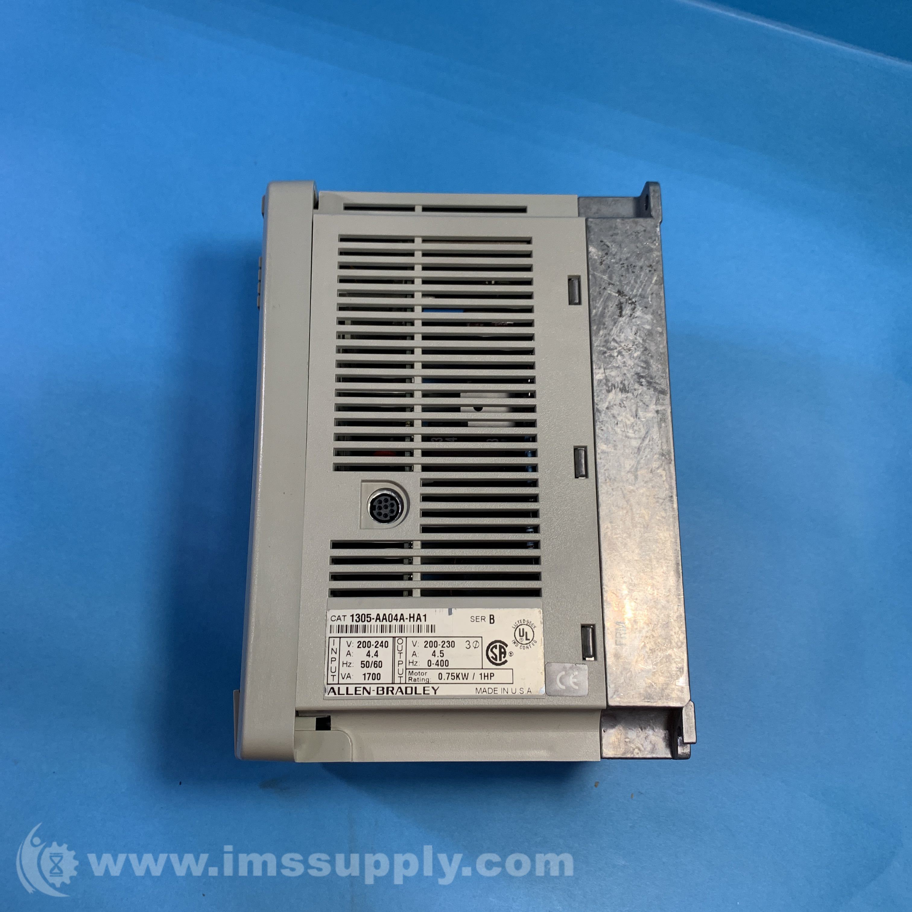 Allen Bradley 1305-AA04A-HA1 Series B 1305 Series AC Drive - IMS Supply