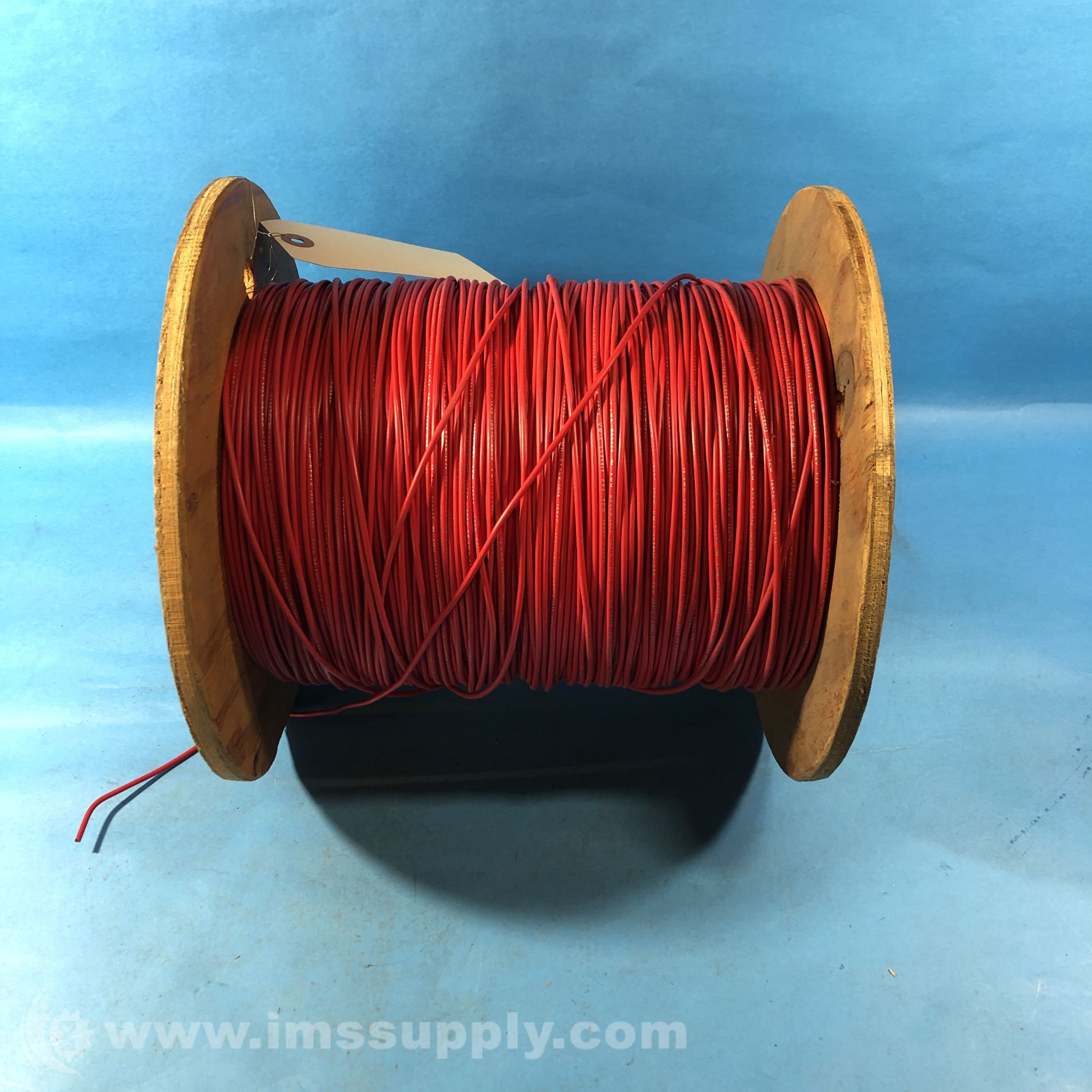 Coleman Cable E25635 LL29012 CSA VW-1 Red Wire - IMS Supply