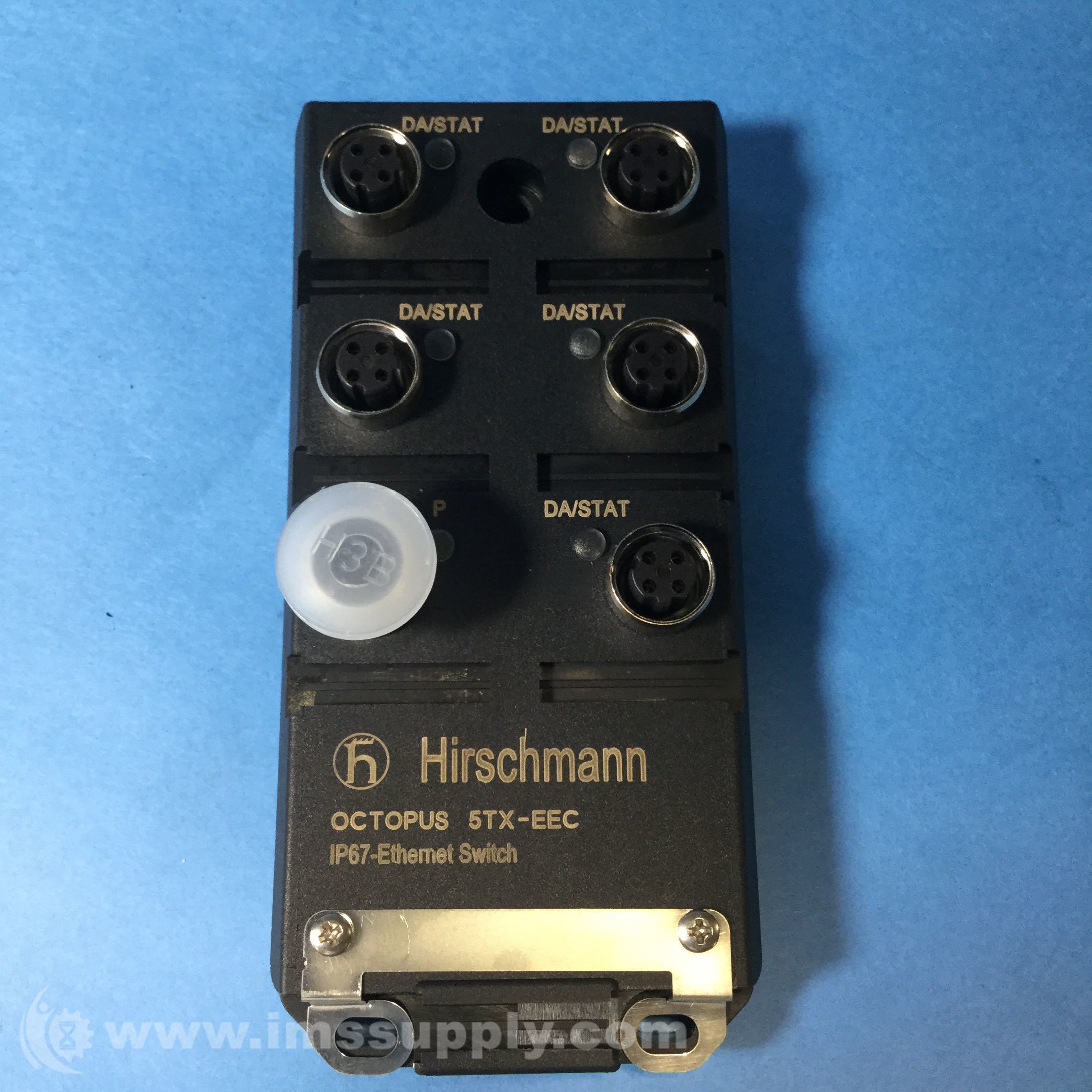 Hirschmann Octopus 5TX-EEC Ethernet Switch IP67 6PORT 4PIN - IMS Supply