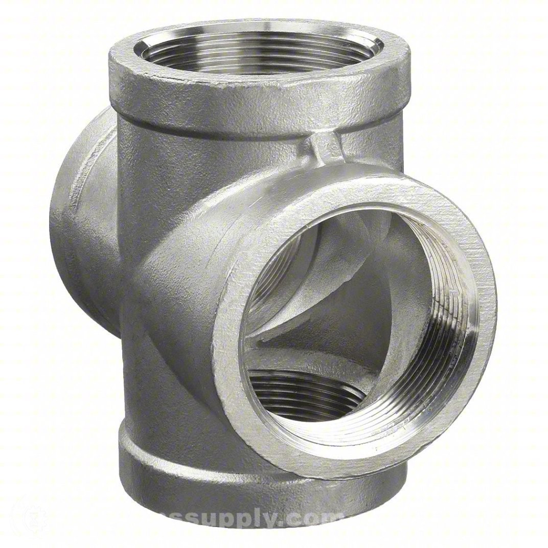 Guardian Worldwide 600X111N040 Threaded Cross Fitting 4 - IMS Supply