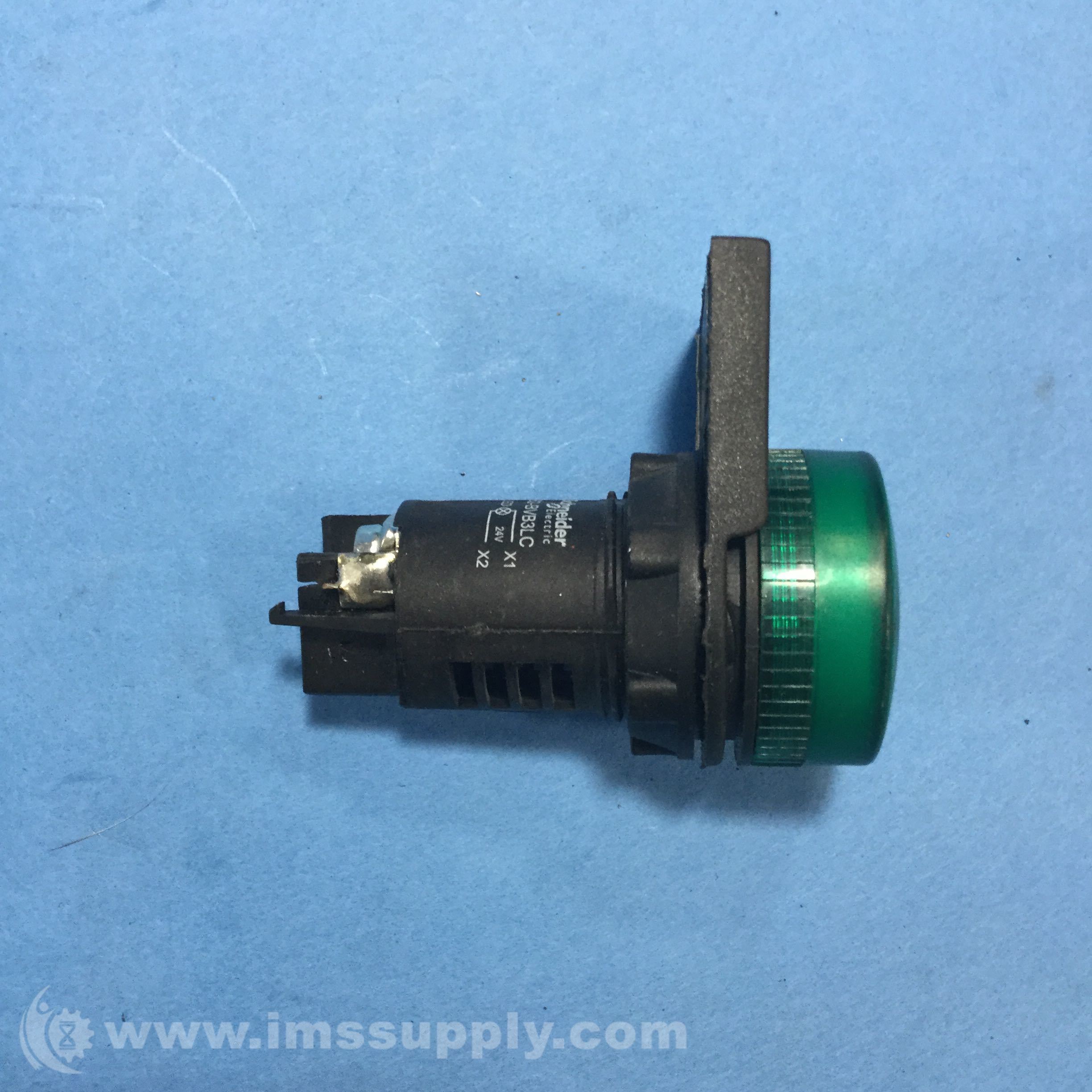 Schneider Electric XB2-BVB3LC Green Signal Indicator - IMS Supply
