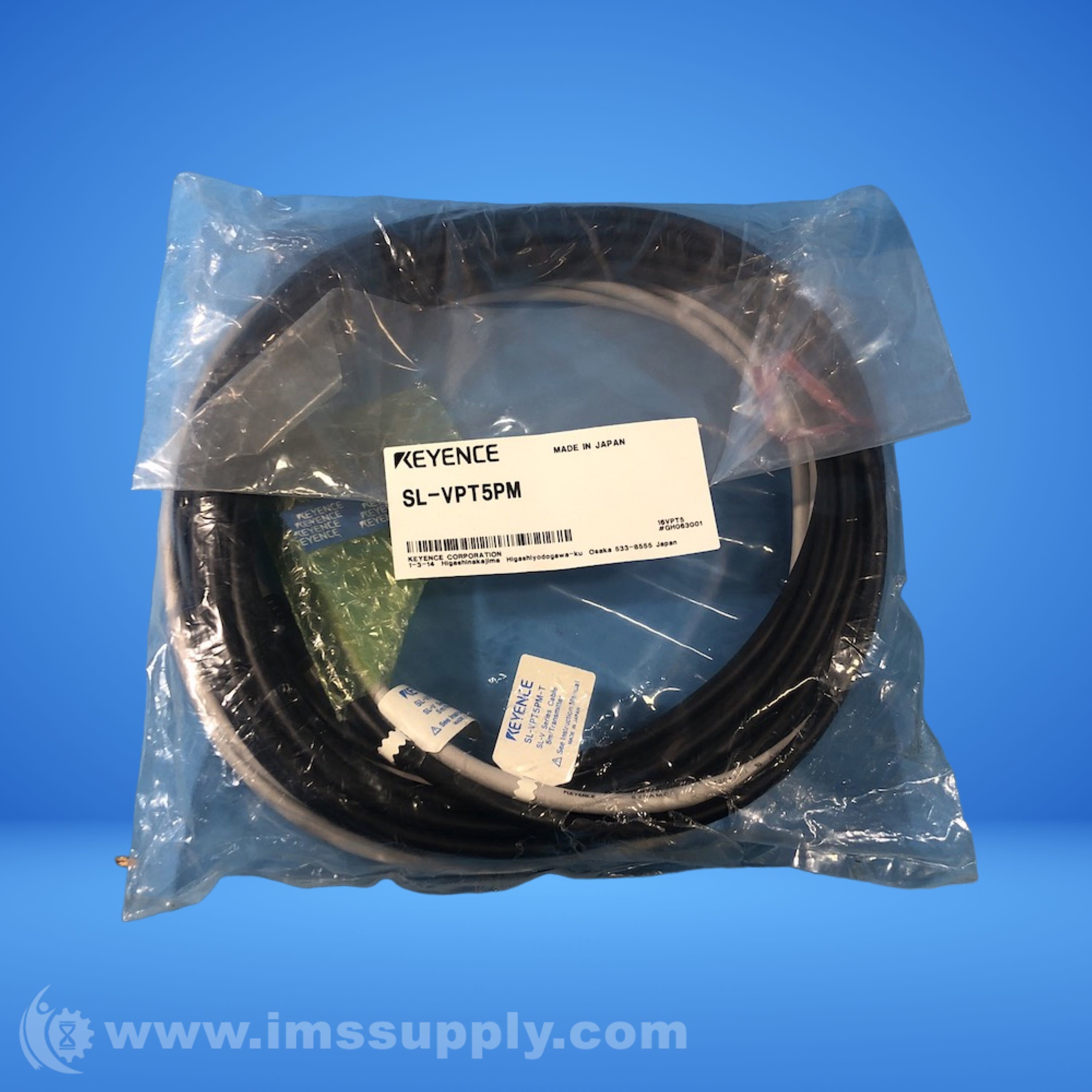 Keyence SL-VPT5PM Main Unit Connection Cables - IMS Supply