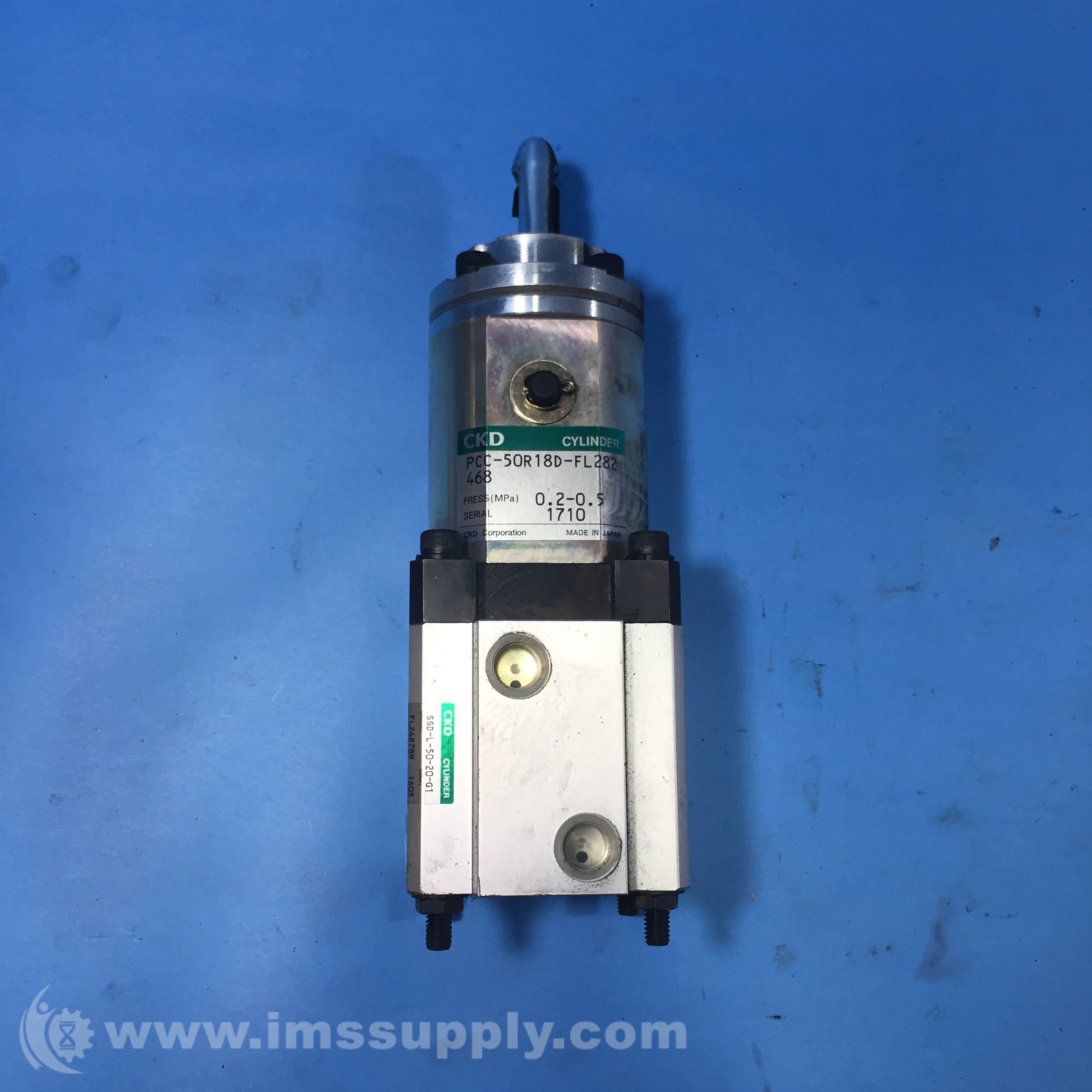 CKD PCC-50R18D-FL282468 Pin Clamp Cylinder - IMS Supply