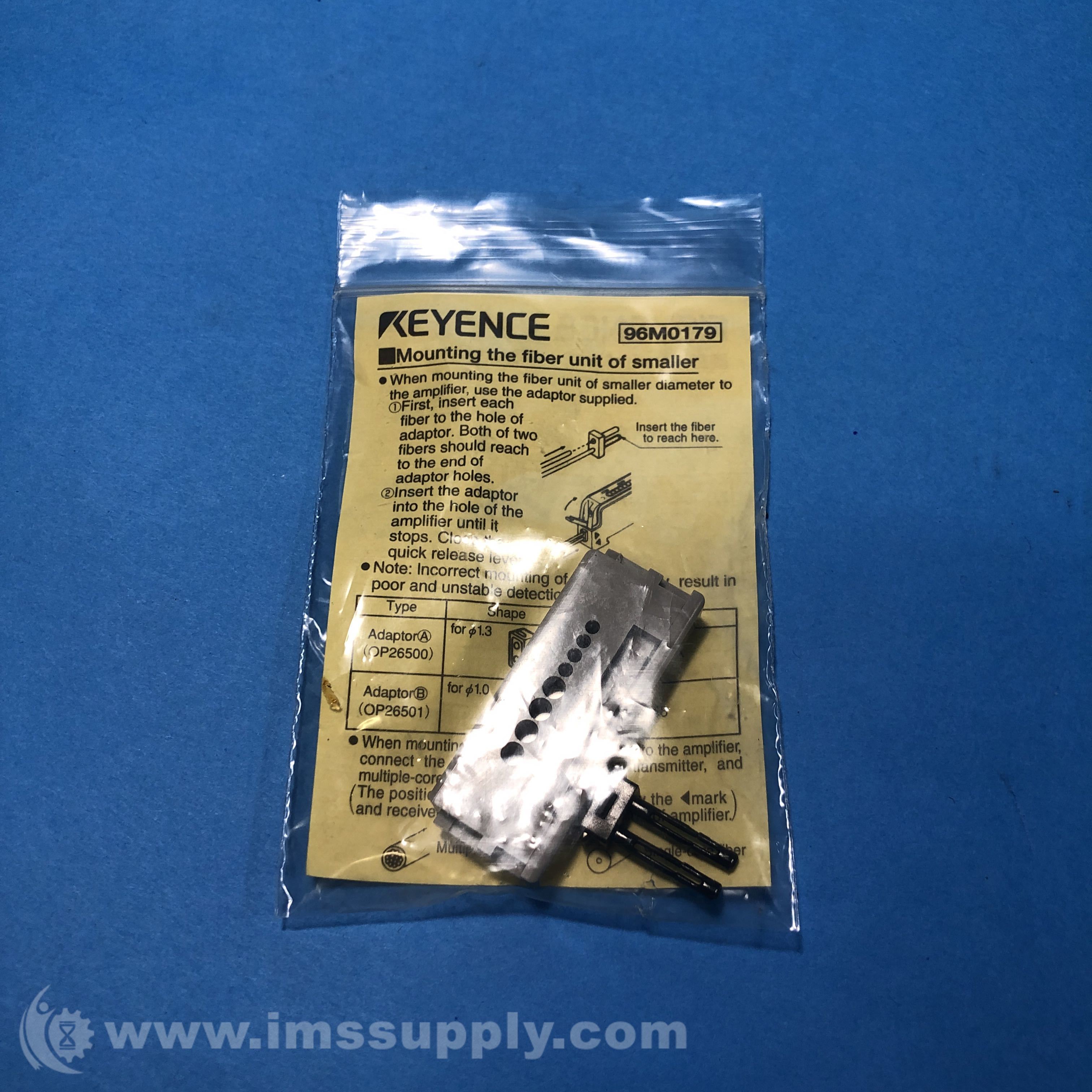 Keyence 96M0179 Fiber Mounting Kit - IMS Supply