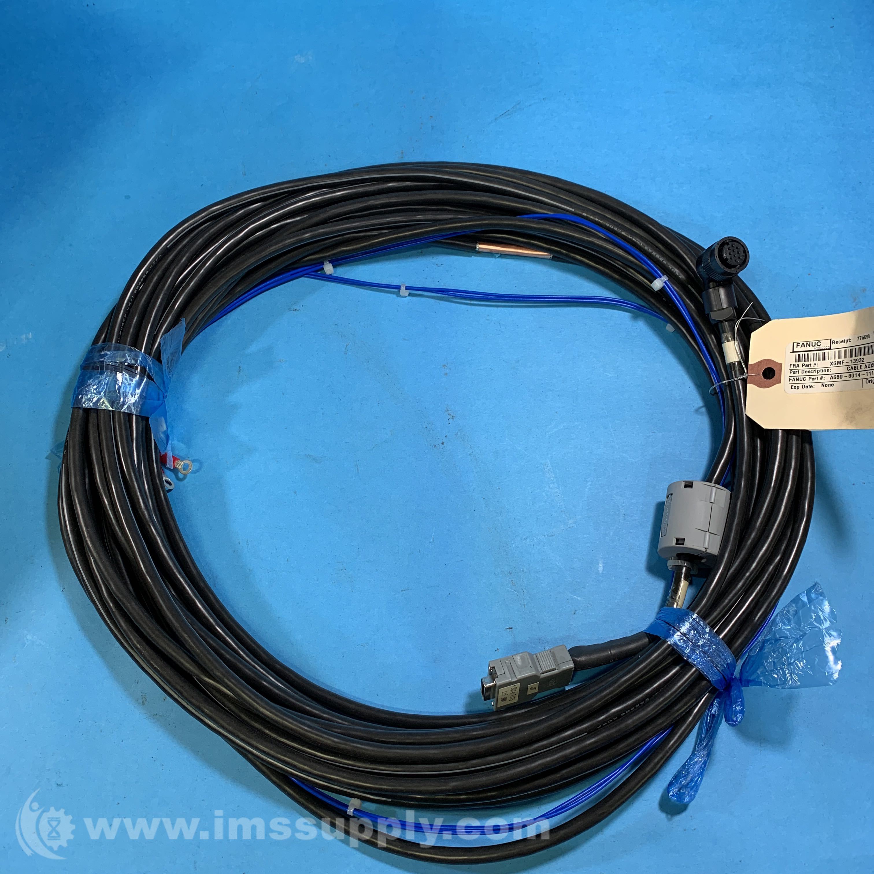 Fanuc XGMF-13932 Cable AUXiB 14M RP1 - IMS Supply