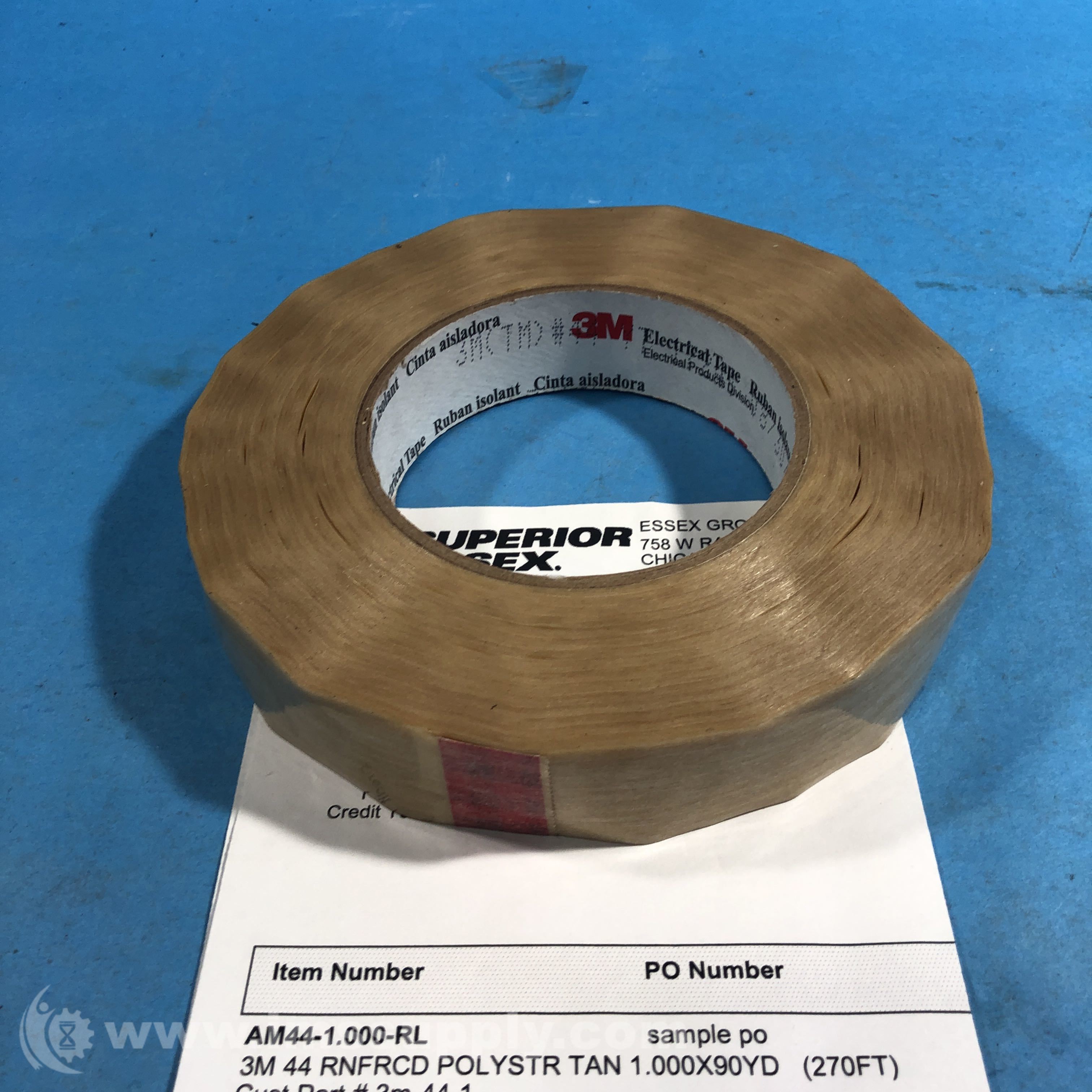 3M 44 1.5X90YD Transparent Electrical Tape - IMS Supply