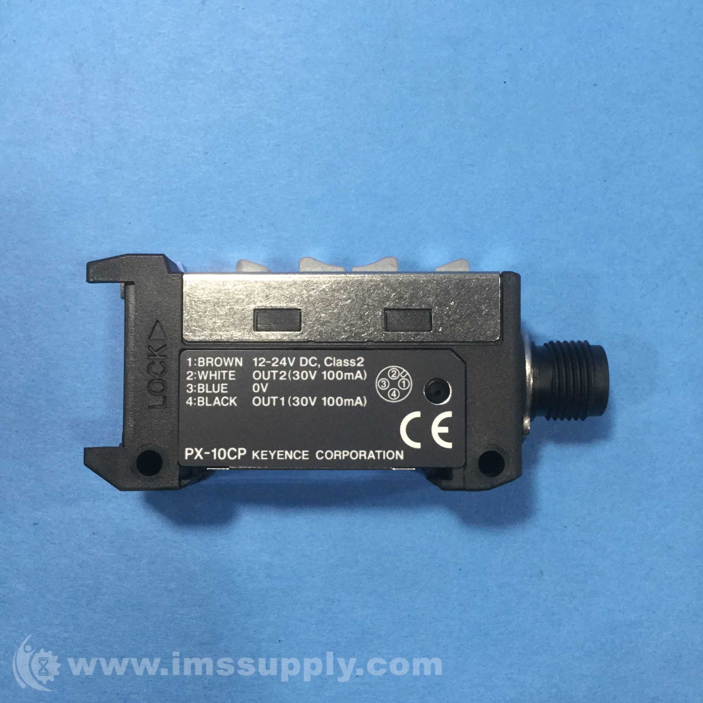Keyence PX-10CP Amplifier Unit, 12-24VDC - IMS Supply
