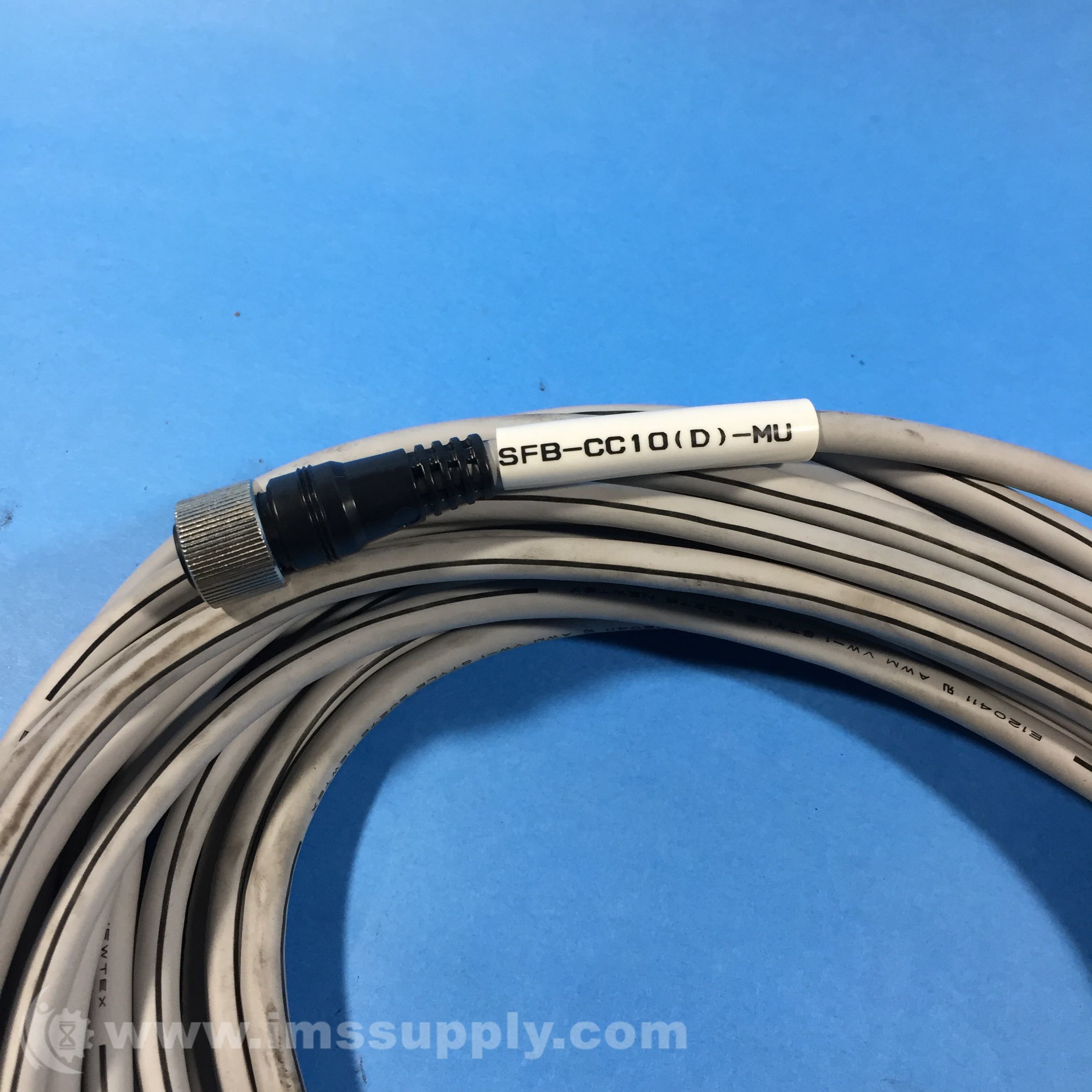 Sunx SFB-CC10-MU Mating Cable with Pigtail Connector Pack of 2 - IMS Supply