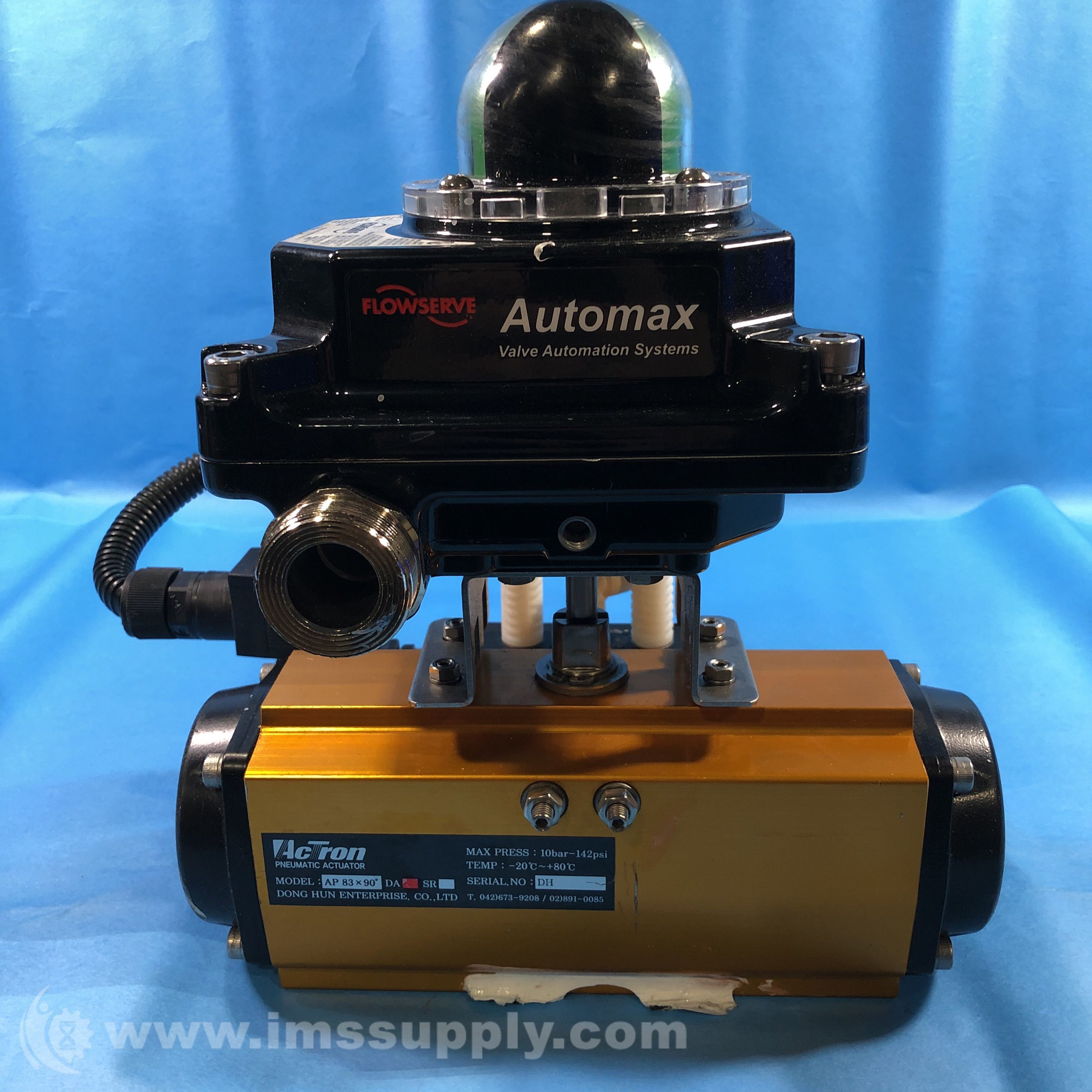 Dong Hun Enterprise AP 83X90 DA AcTron Pneumatic Actuator - IMS Supply