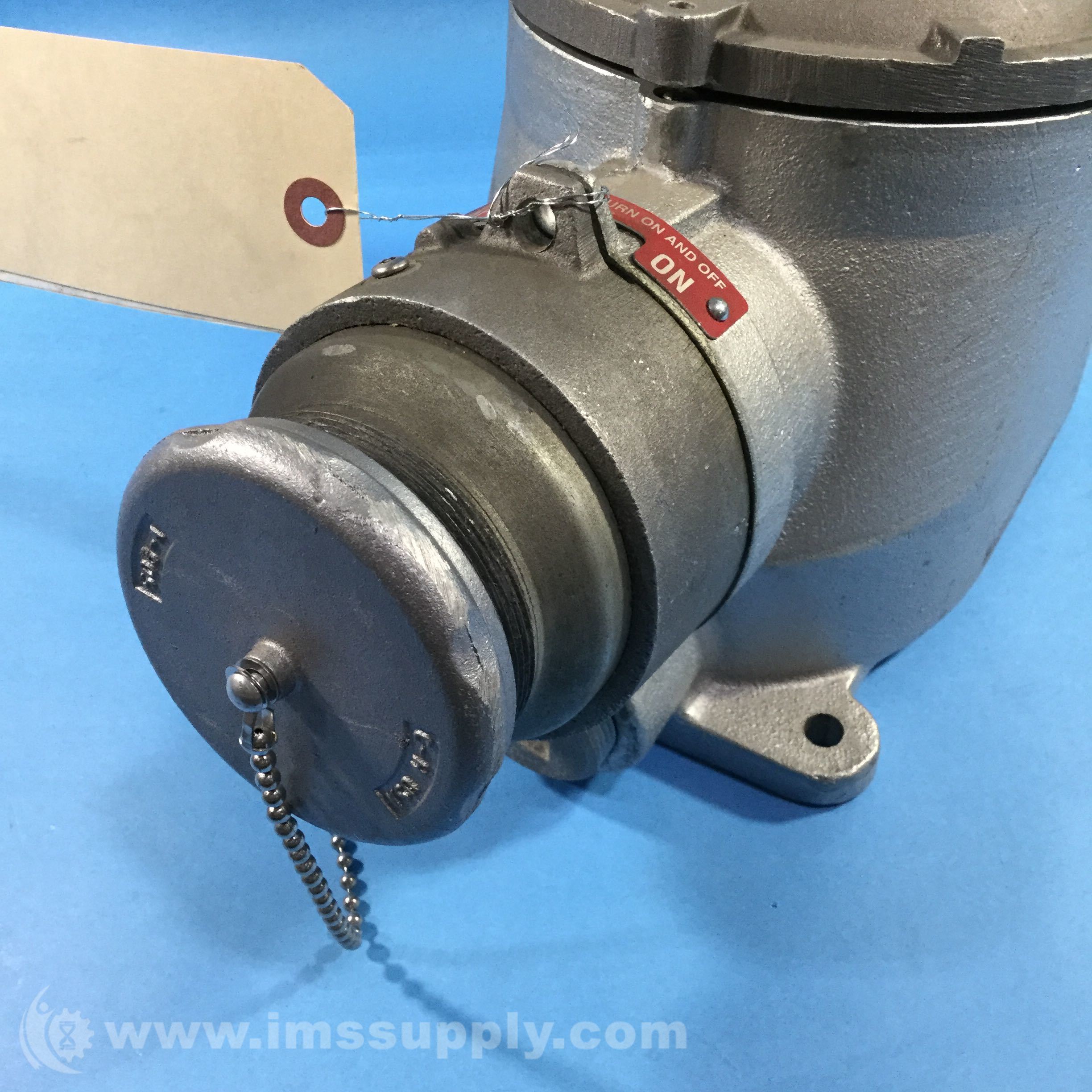 Crouse Hinds FSQC5630 Spring Door Interlocked Receptacle, 2 Wire - IMS ...