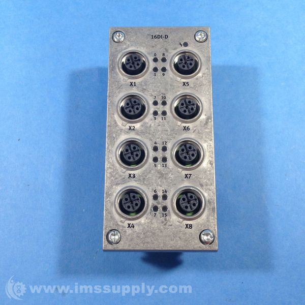 Festo CPX-M-AB-8-M12X2-5POL with CPX-M-16DE-D Input Module - IMS Supply