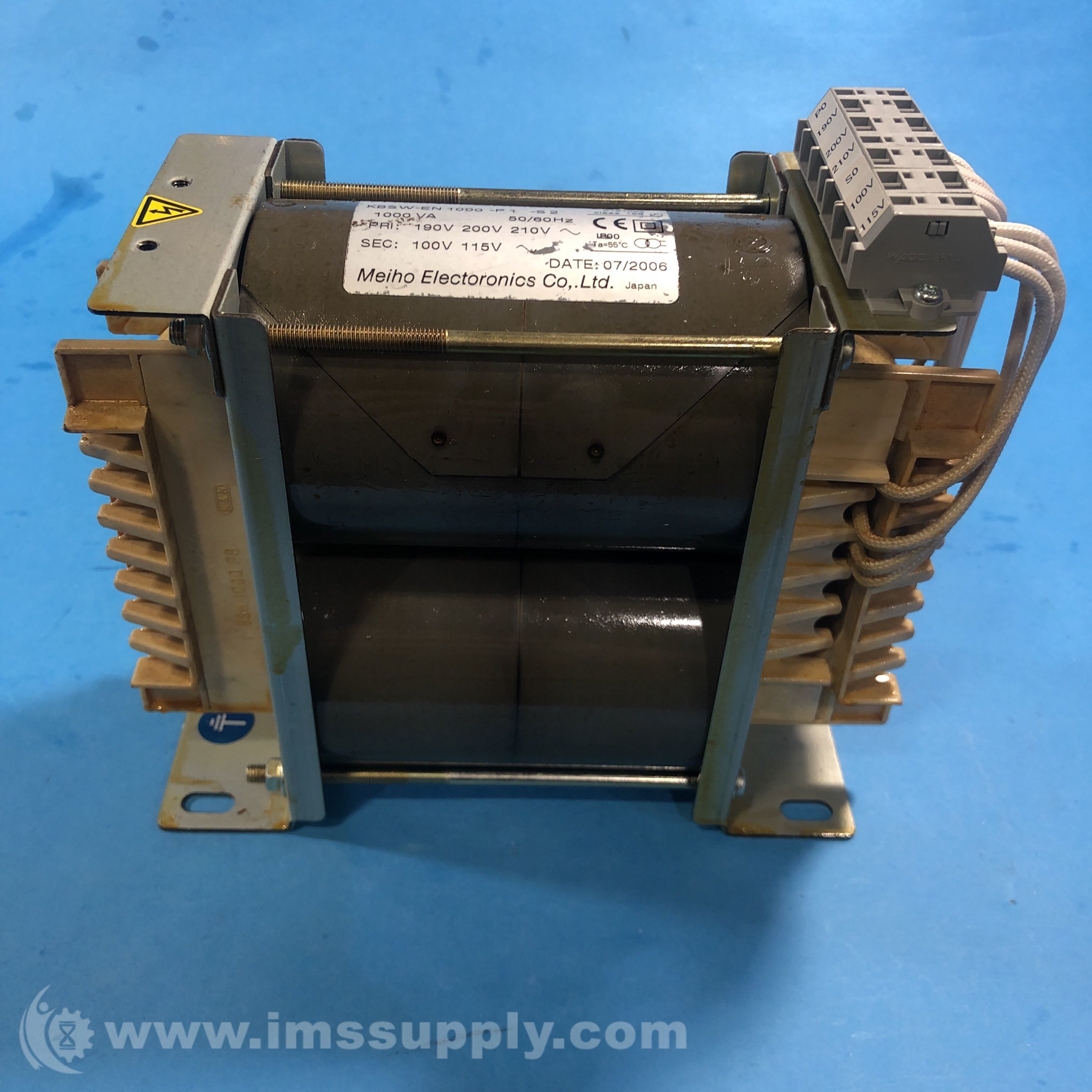 Meiho Electronics KBSW-EN1000-P1-S2 Transformer - IMS Supply