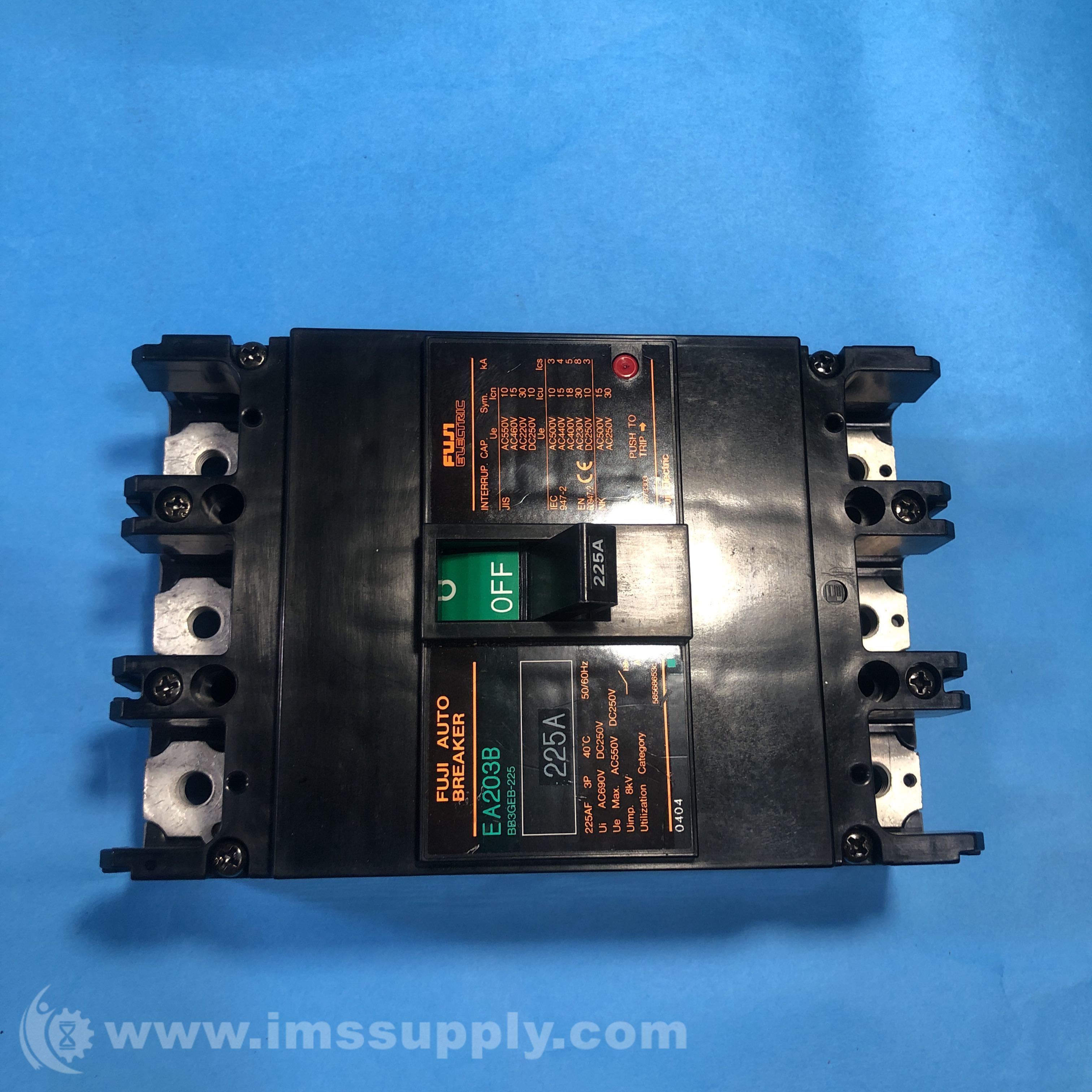 Fuji Electric EA203B Auto Circuit Breaker - IMS Supply