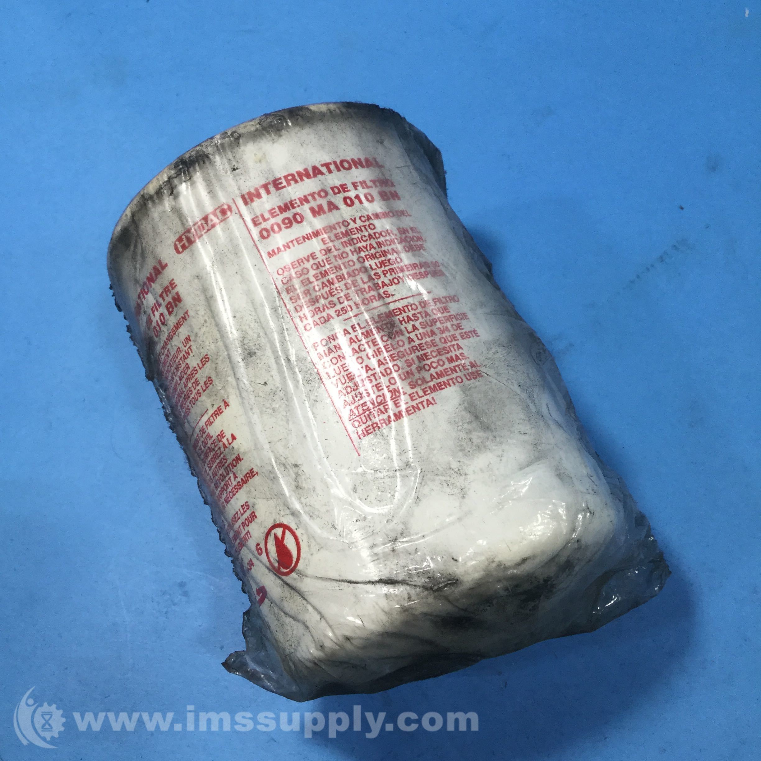 Hydac 0090MA010BN Hydraulic Filter Element - IMS Supply