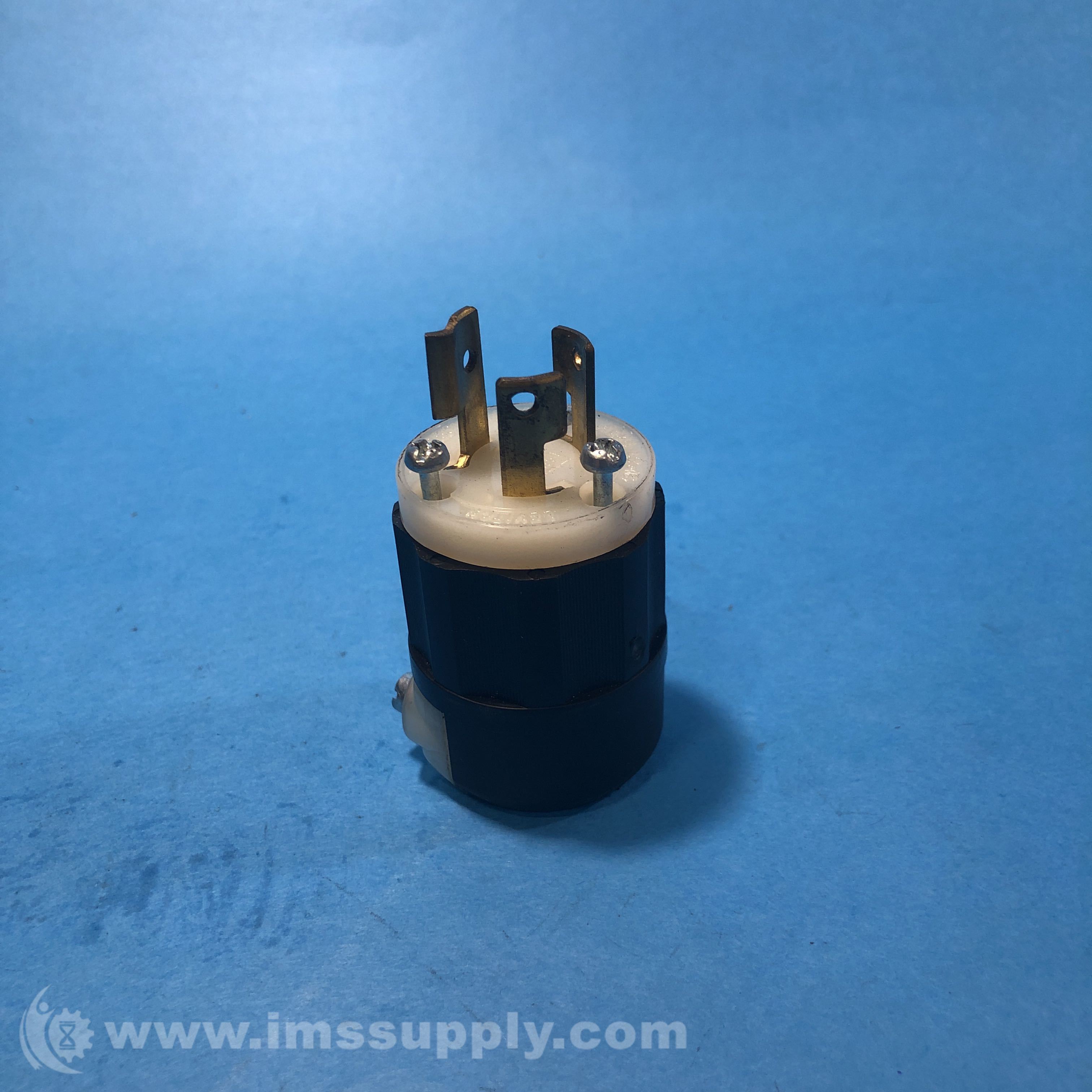 Leviton NEMA L6-15 2-Pole 3 Wire Twist Locking Male Plug - IMS Supply