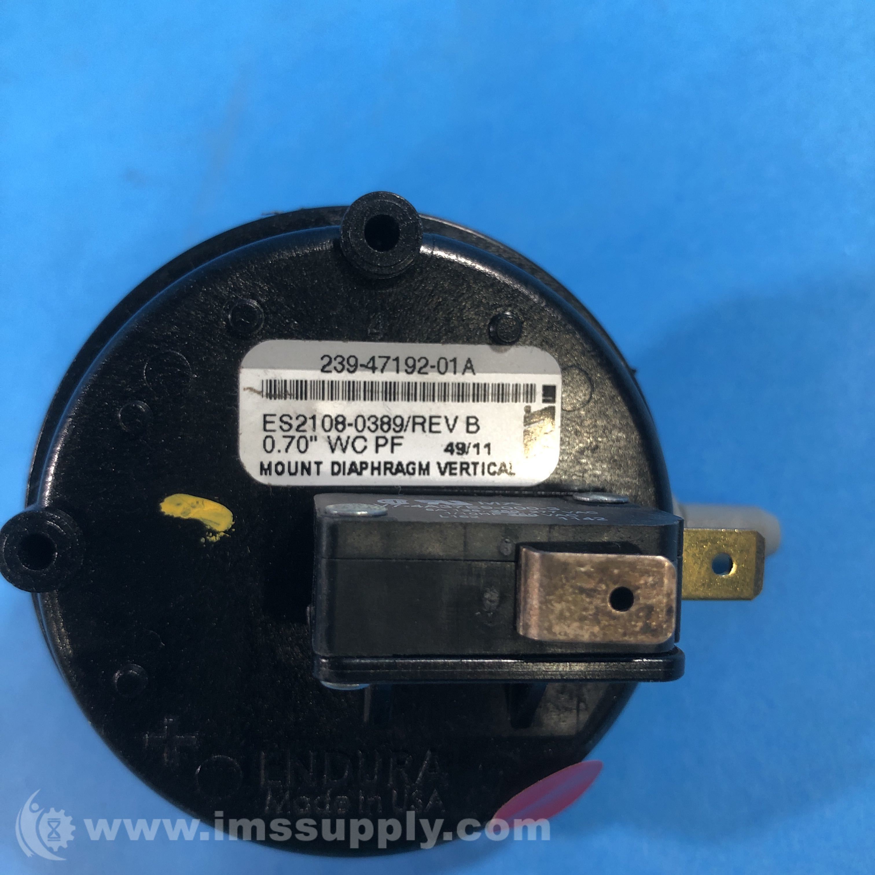 Endura ES2108-0389 Pressure Switch - IMS Supply