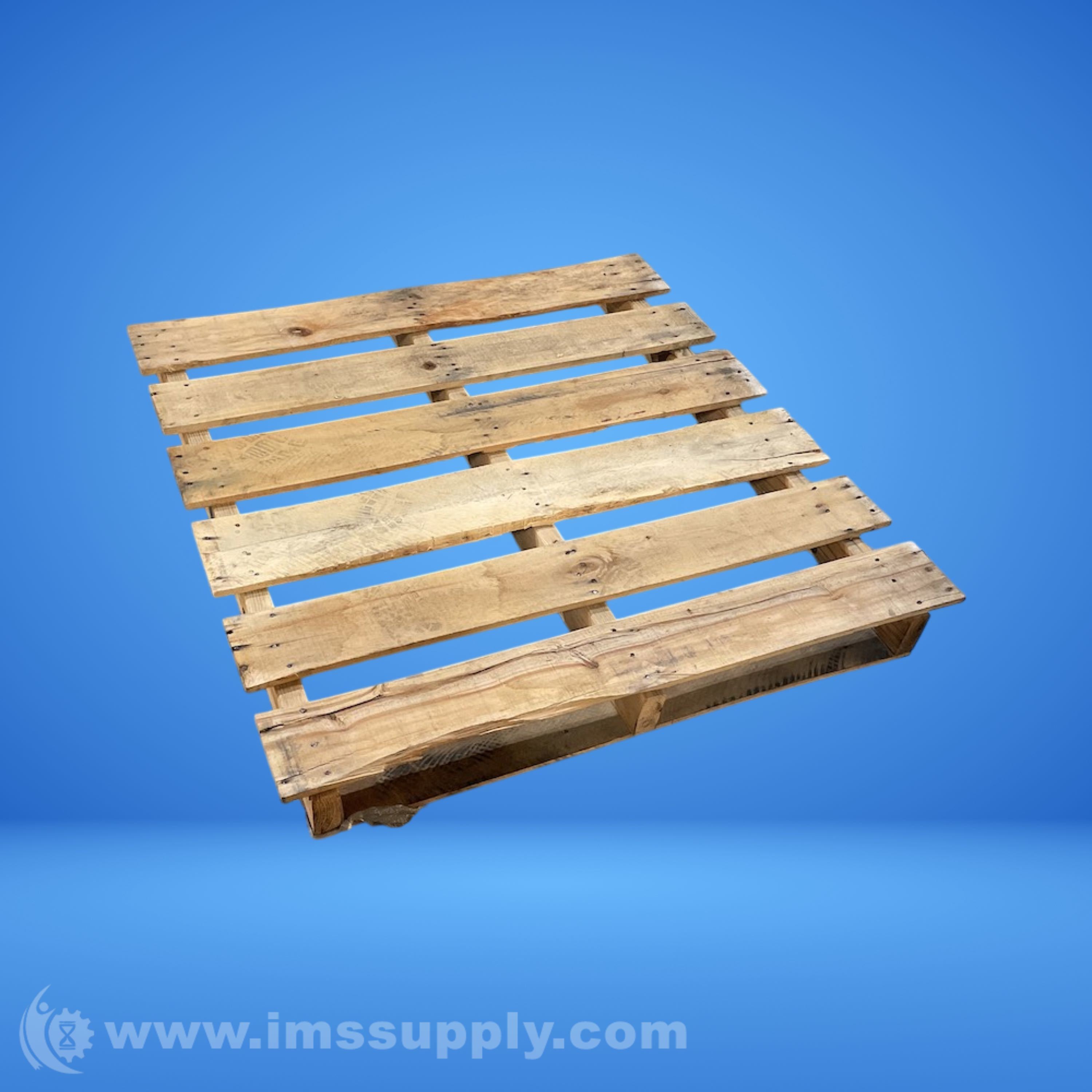 44 x 44 x 5 inch Wood Pallet - IMS Supply
