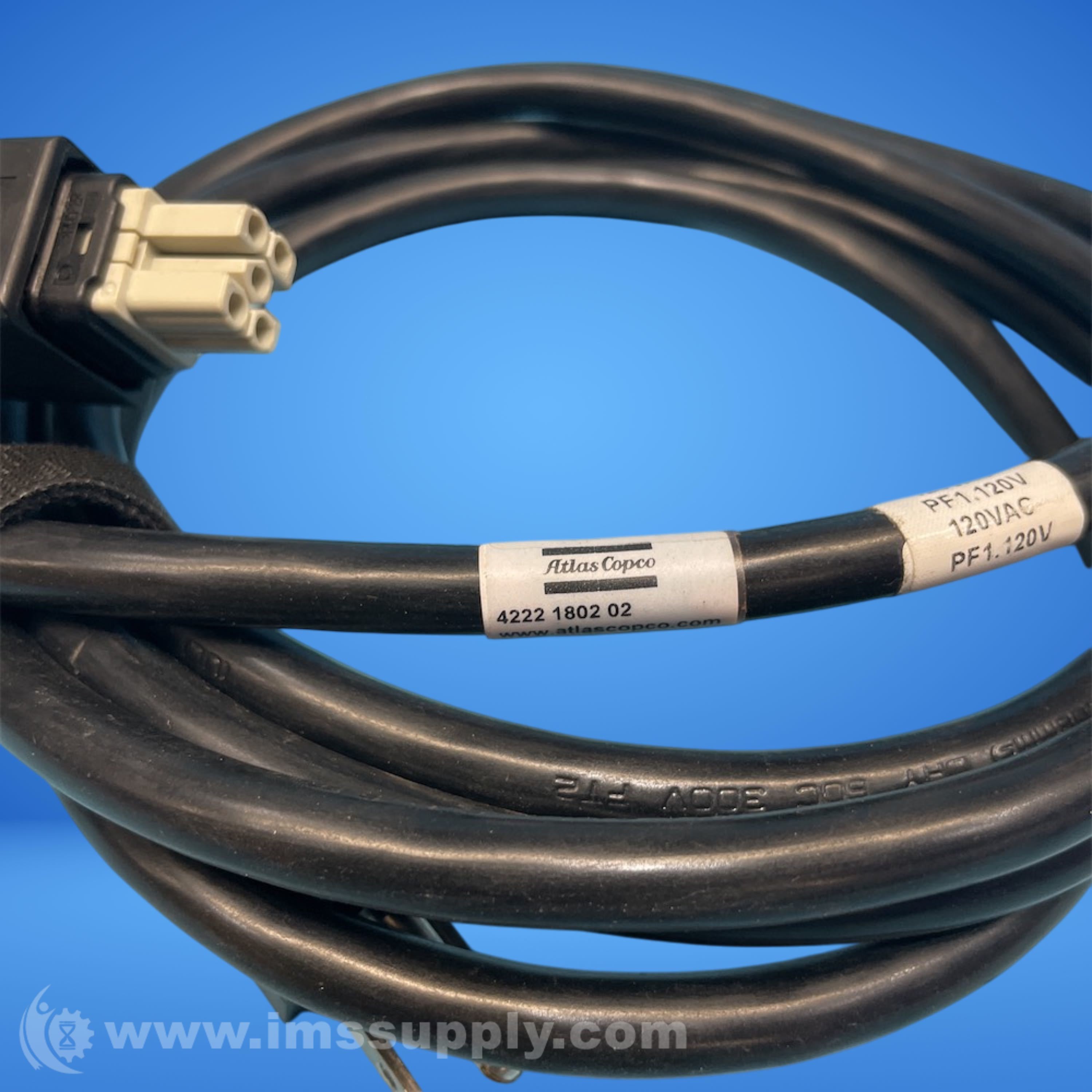 Atlas Copco 4222 1802 02 Power Cable - IMS Supply