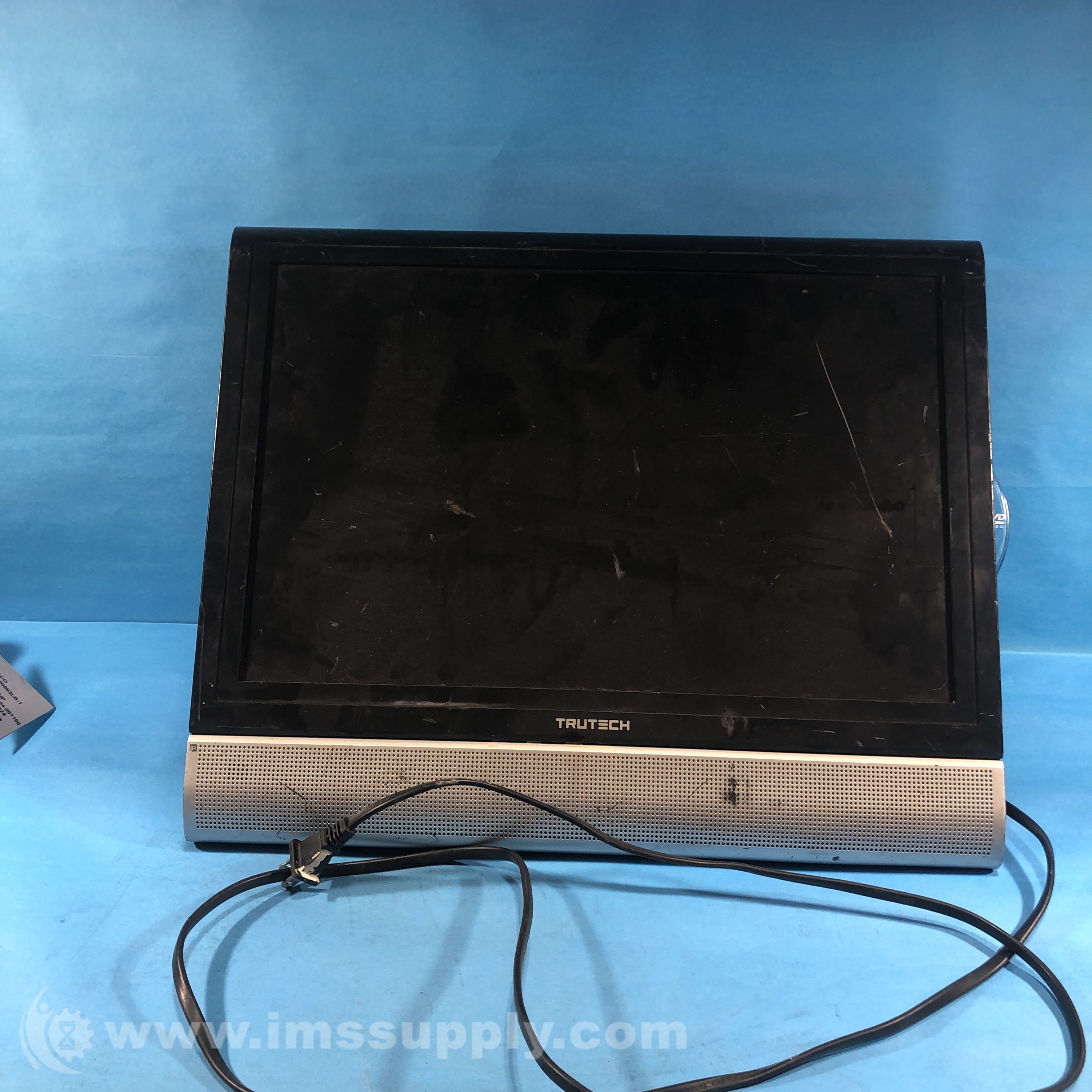 Trutech LCD TV/DVD 3 In 1 Player Audio CD PC Monitor - IMS Supply