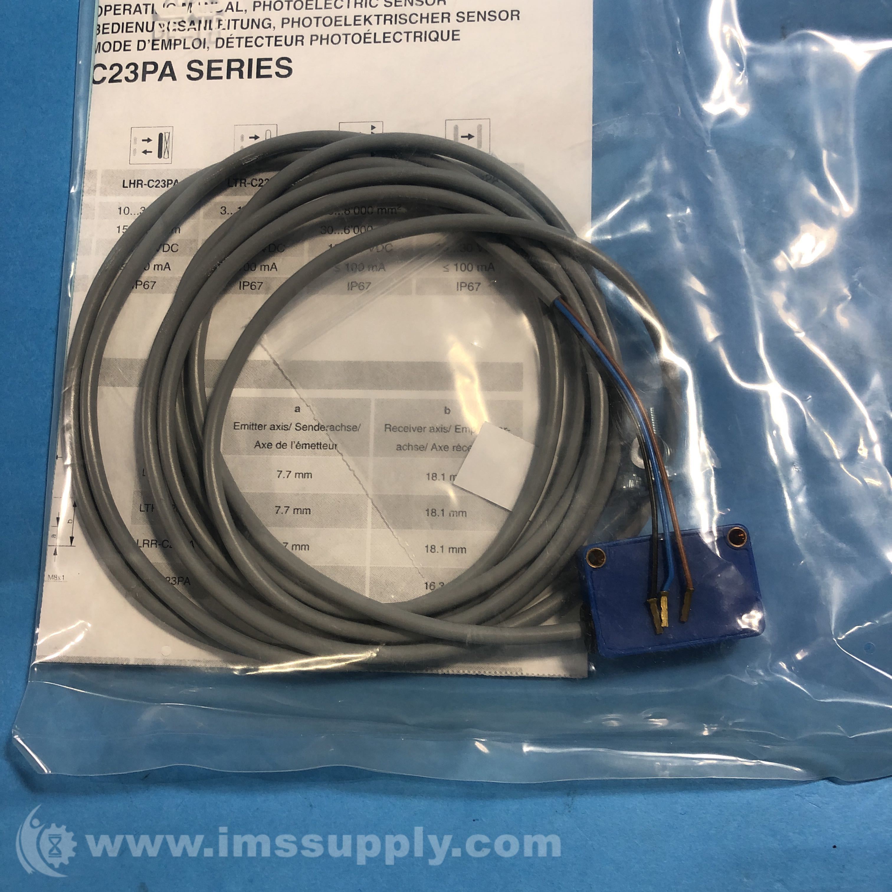 Contrex LHR-C23PA-PMK-403 C23PA Series Sensor - IMS Supply