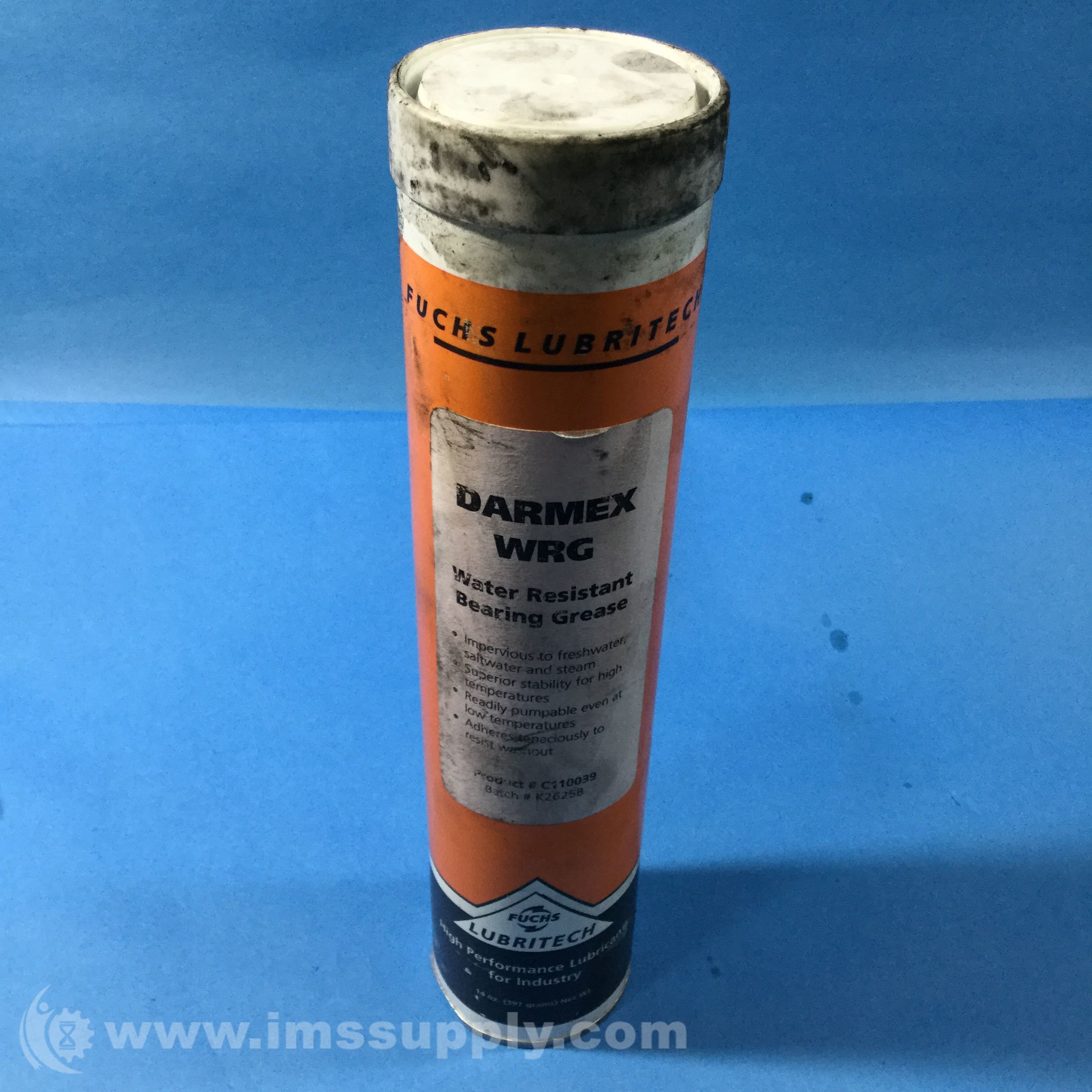 Fuchs Lubritech C110039 Water Resistant Bearing Grease, 14 oz - IMS Supply