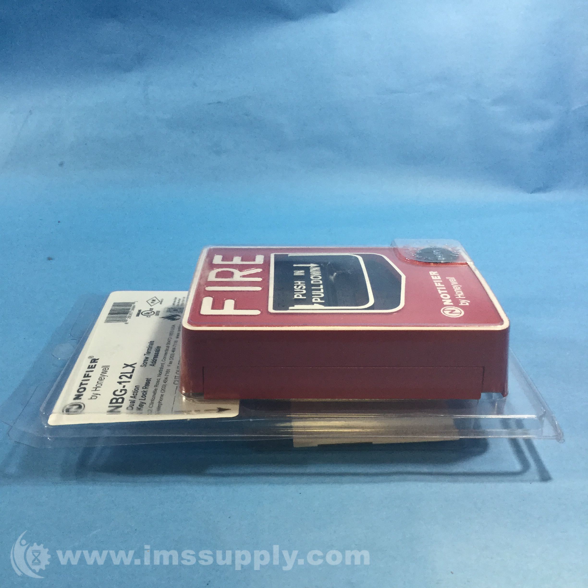Honeywell NBG-12LX Notifier Addressable Manual Pull Station - IMS Supply