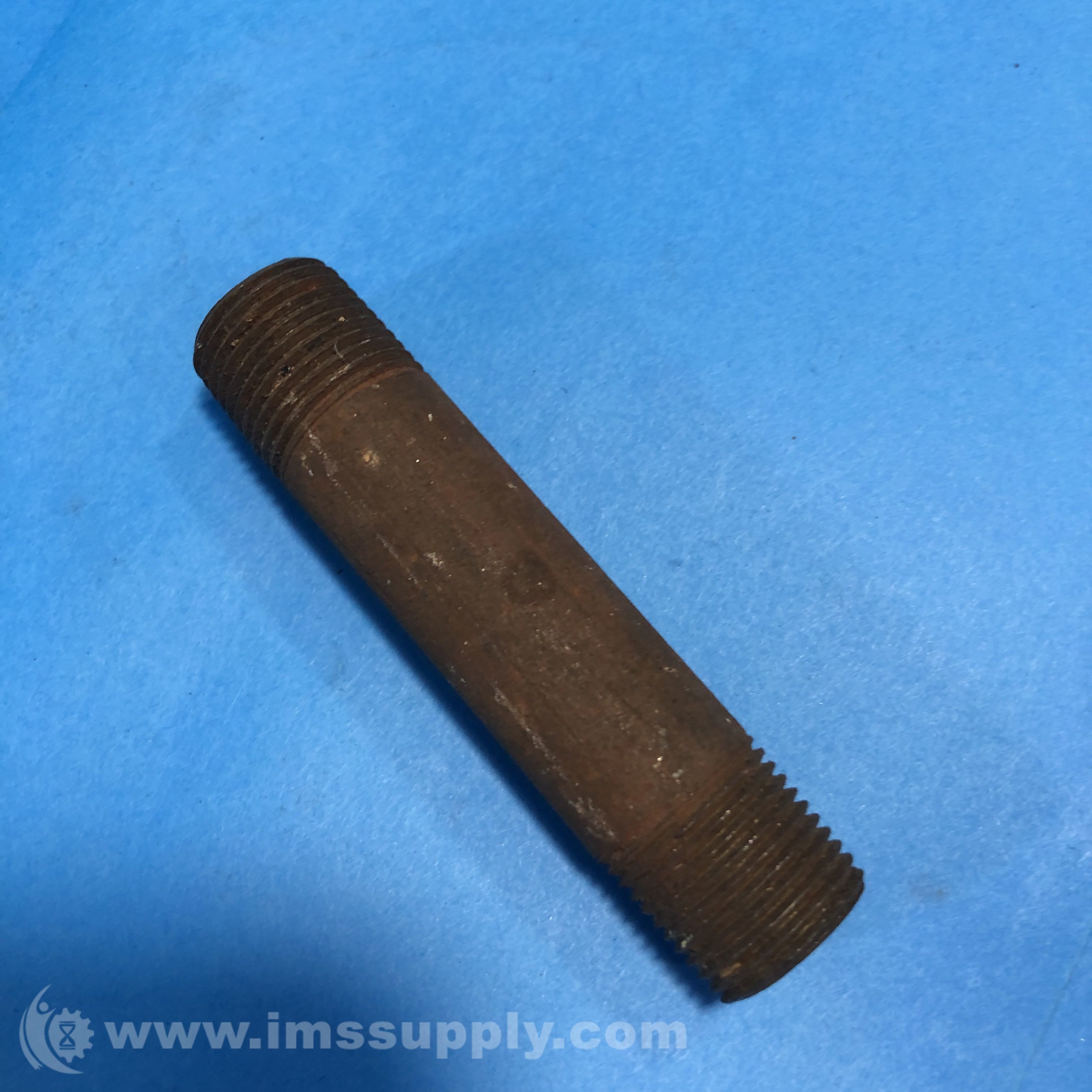 Partially Threaded Stud Rod, 4'' LG - IMS Supply