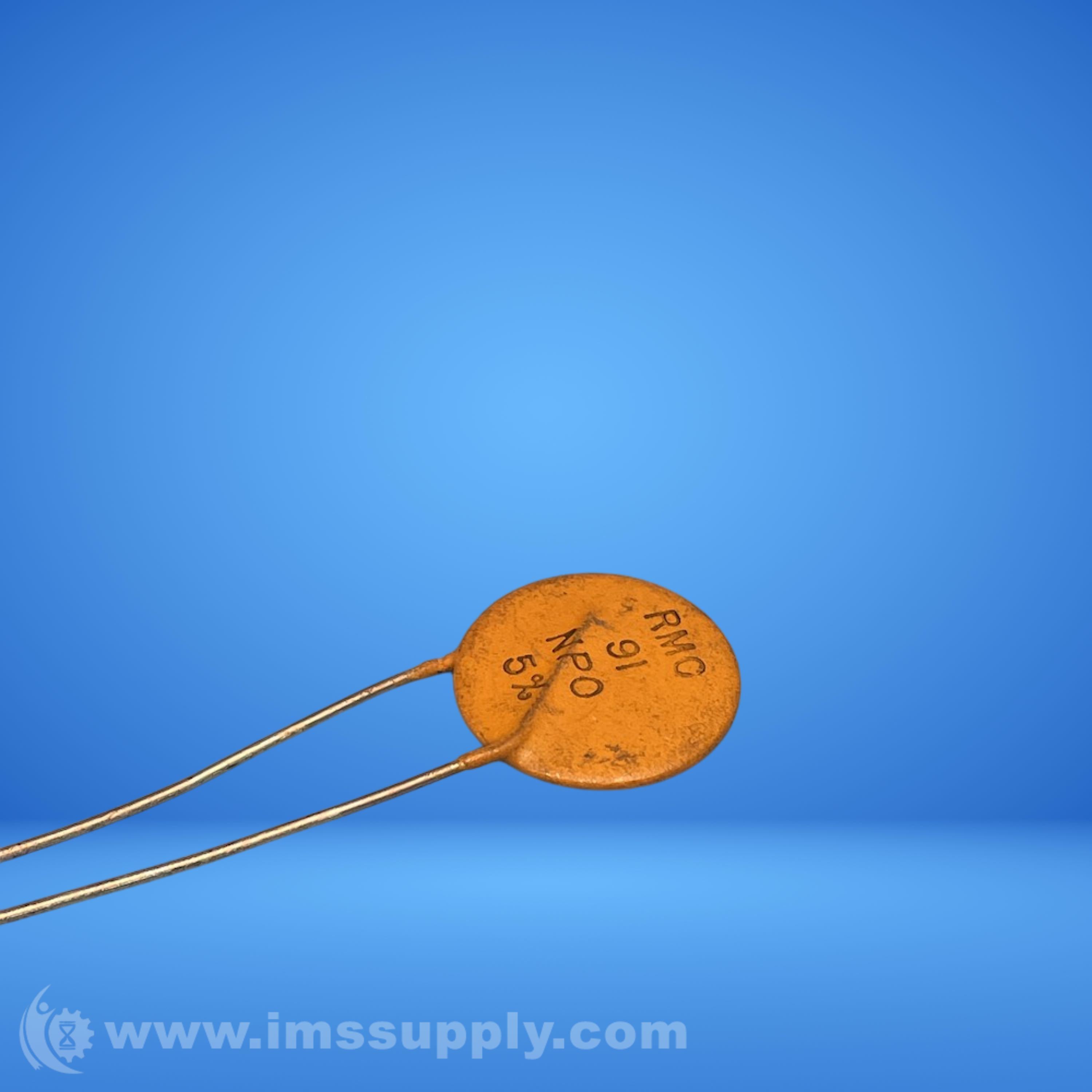 RMC 91 NPO Ceramic Disc Capacitor - IMS Supply