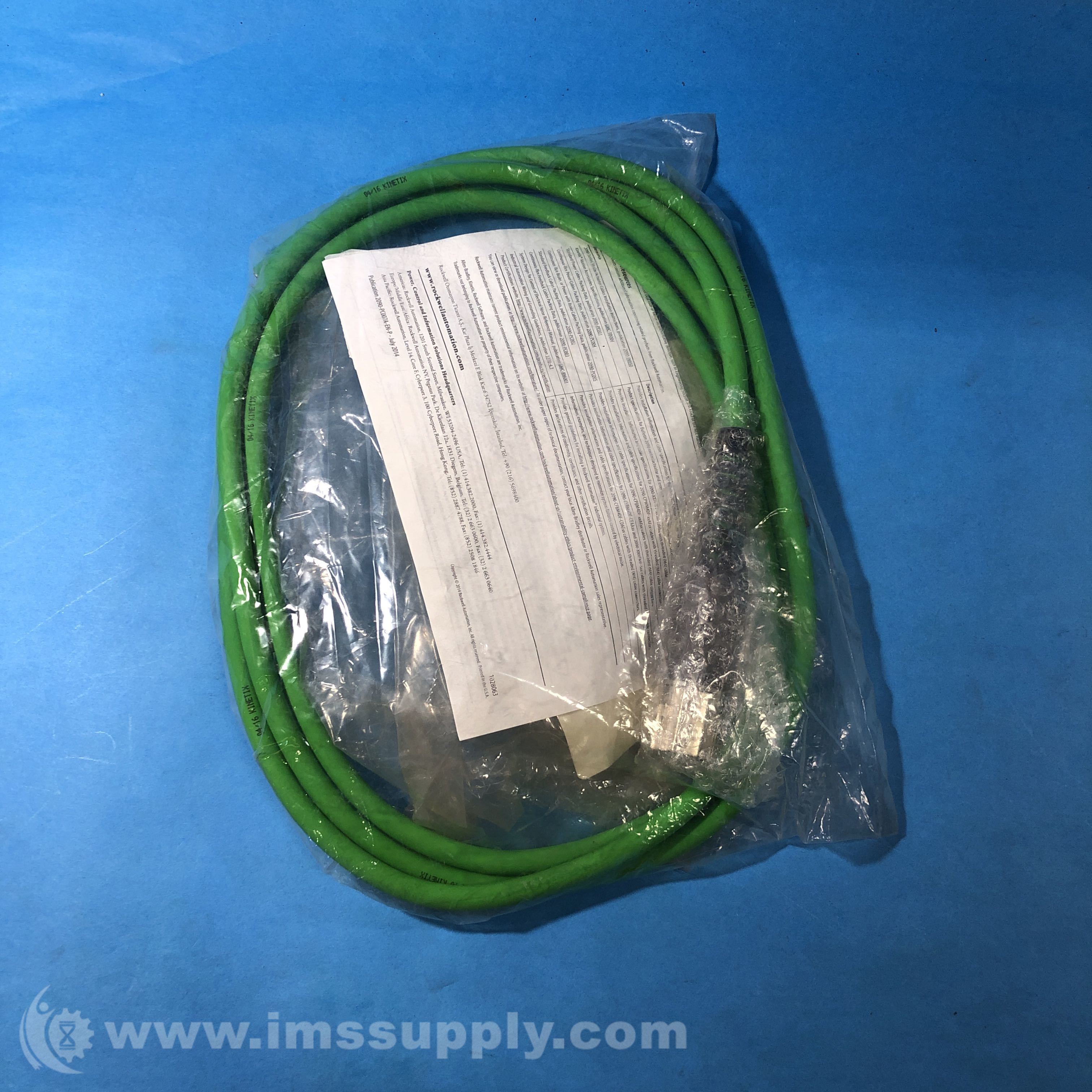 Allen Bradley E341876 Power Cable Series A,Motor Feedback Only - IMS Supply