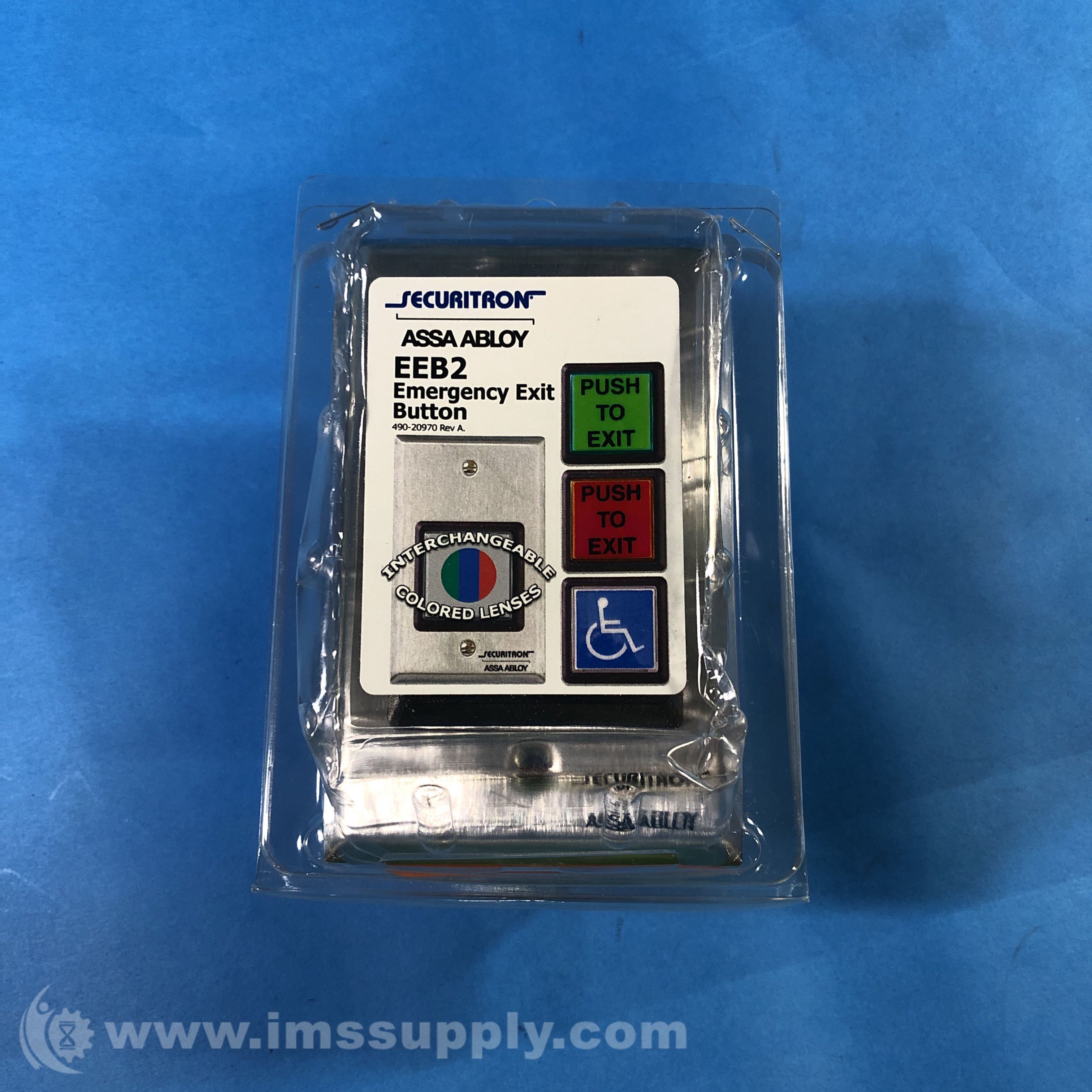 Securitron 490-20970 EEB2 Emergency Exit Button - IMS Supply