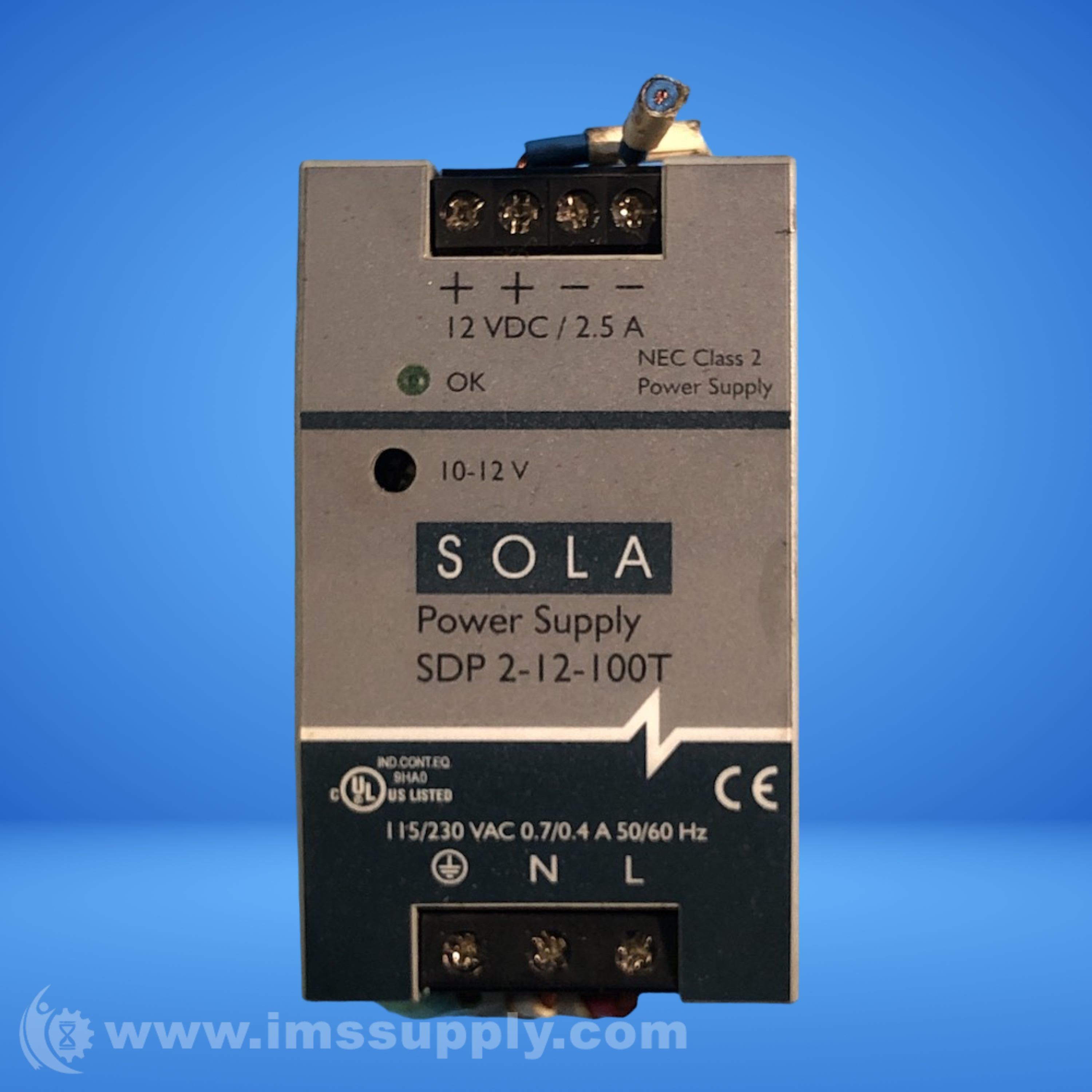 Sola sdp 2-12-100t - IMS Supply