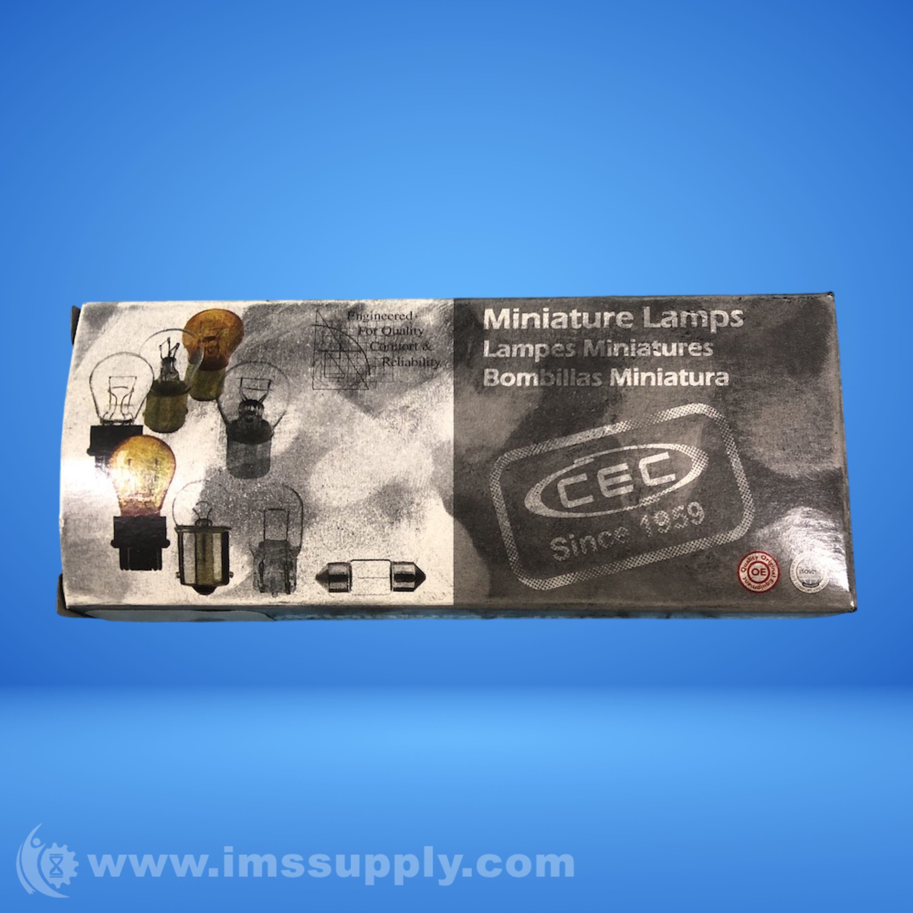 CEC Controls 120MB-5 Box of 5 Miniature Lamps - IMS Supply