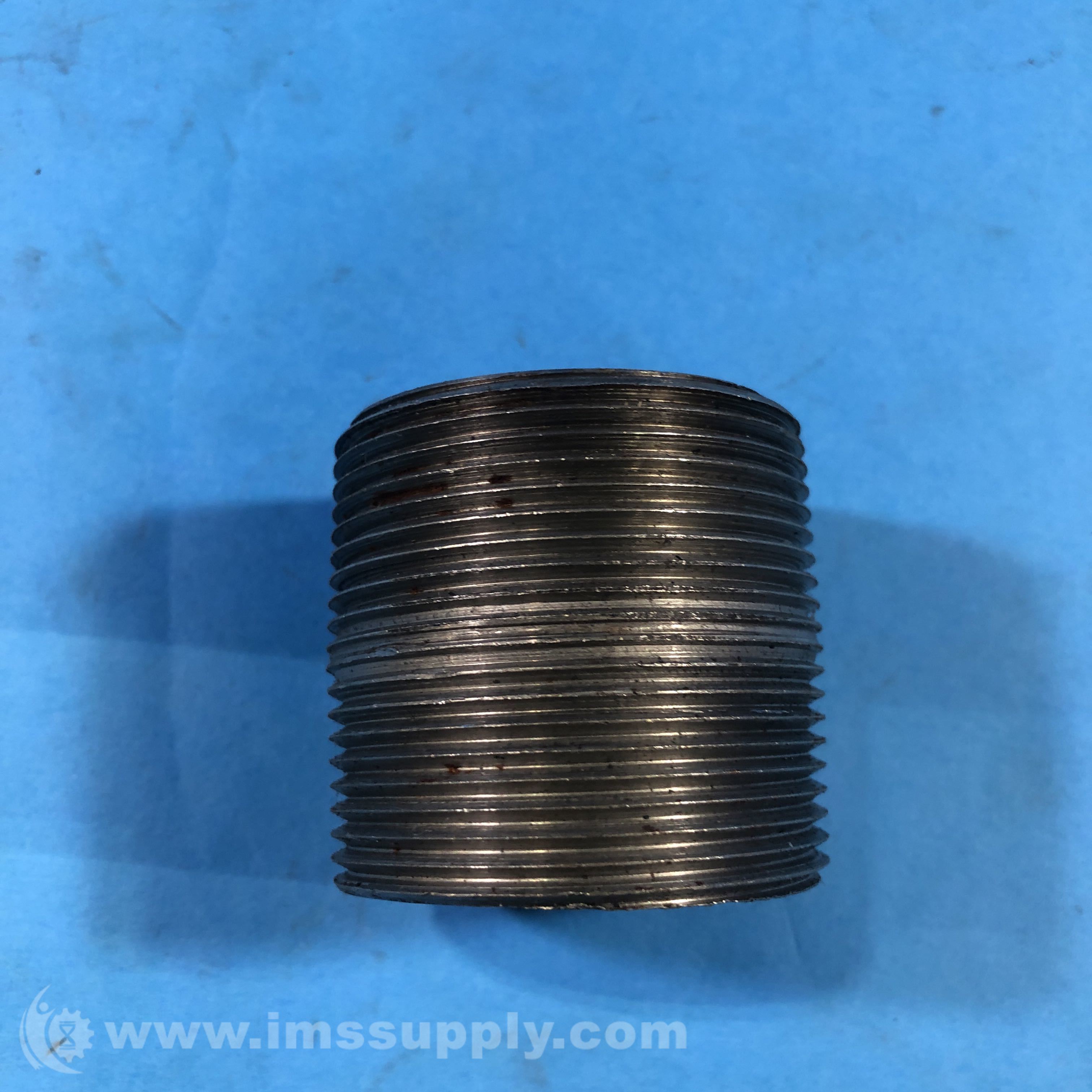 Threaded Pipe Nipple, NPT Fully Threaded - IMS Supply