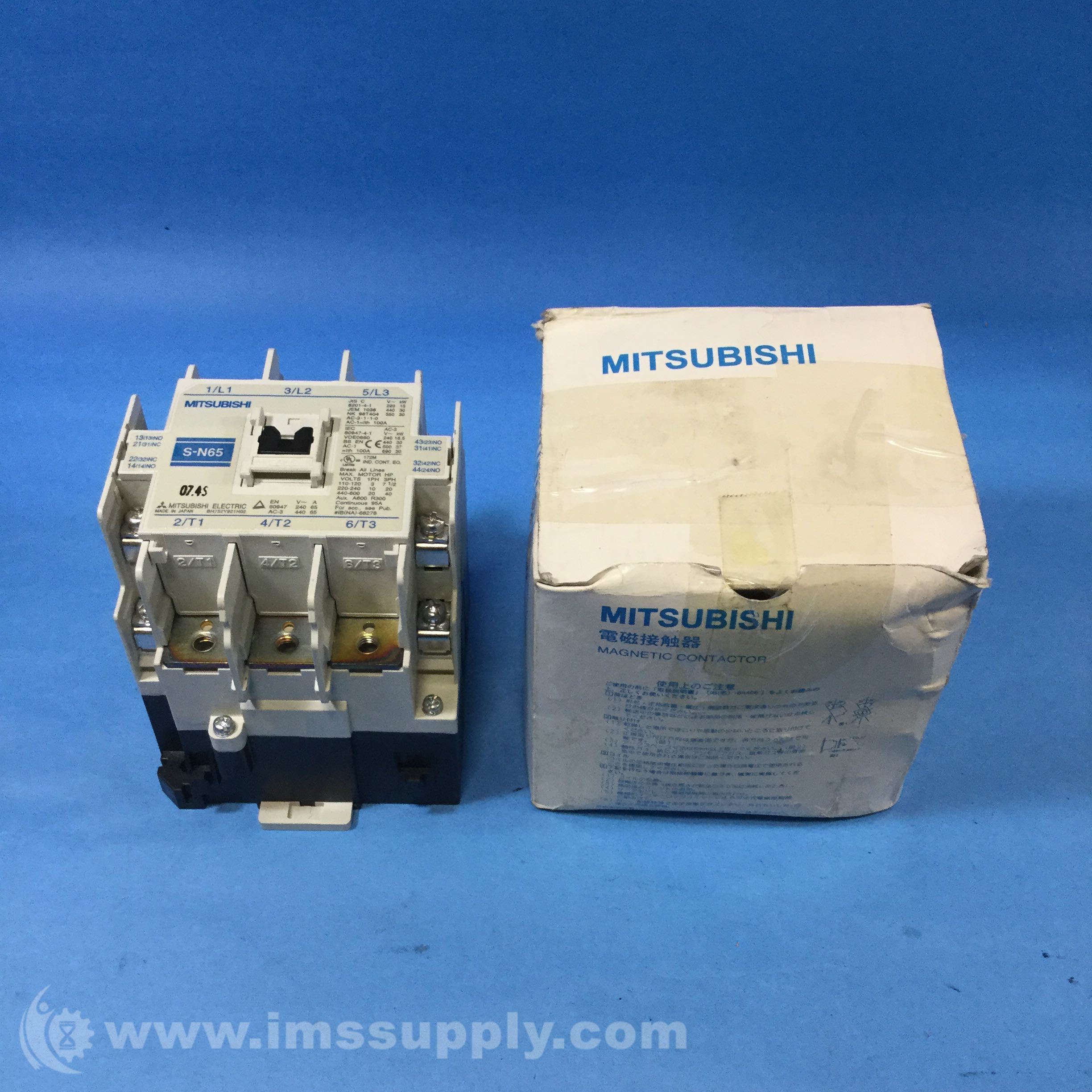 Mitsubishi S-N65 Magnetic Contactor - IMS Supply