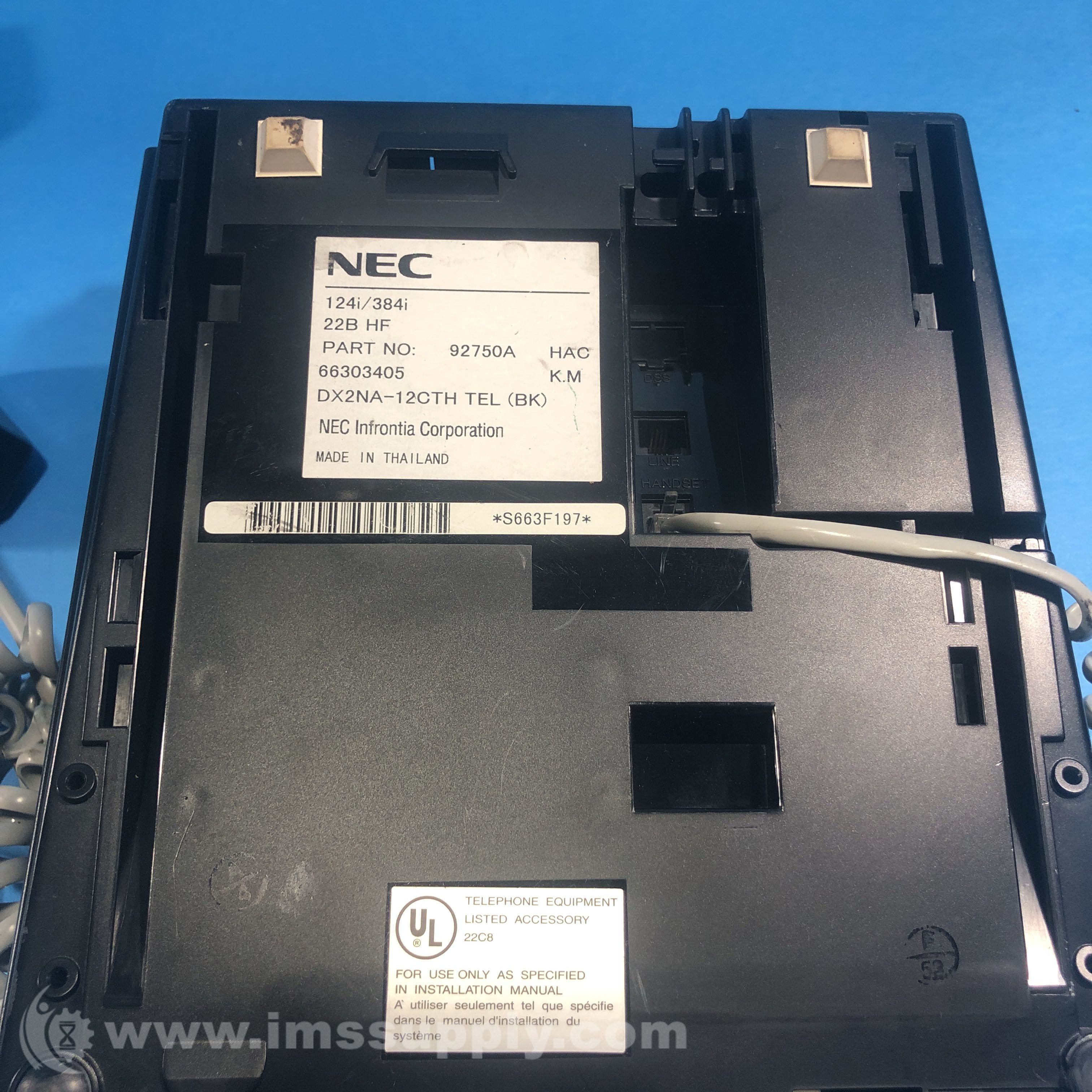 Nec 92750A - IMS Supply