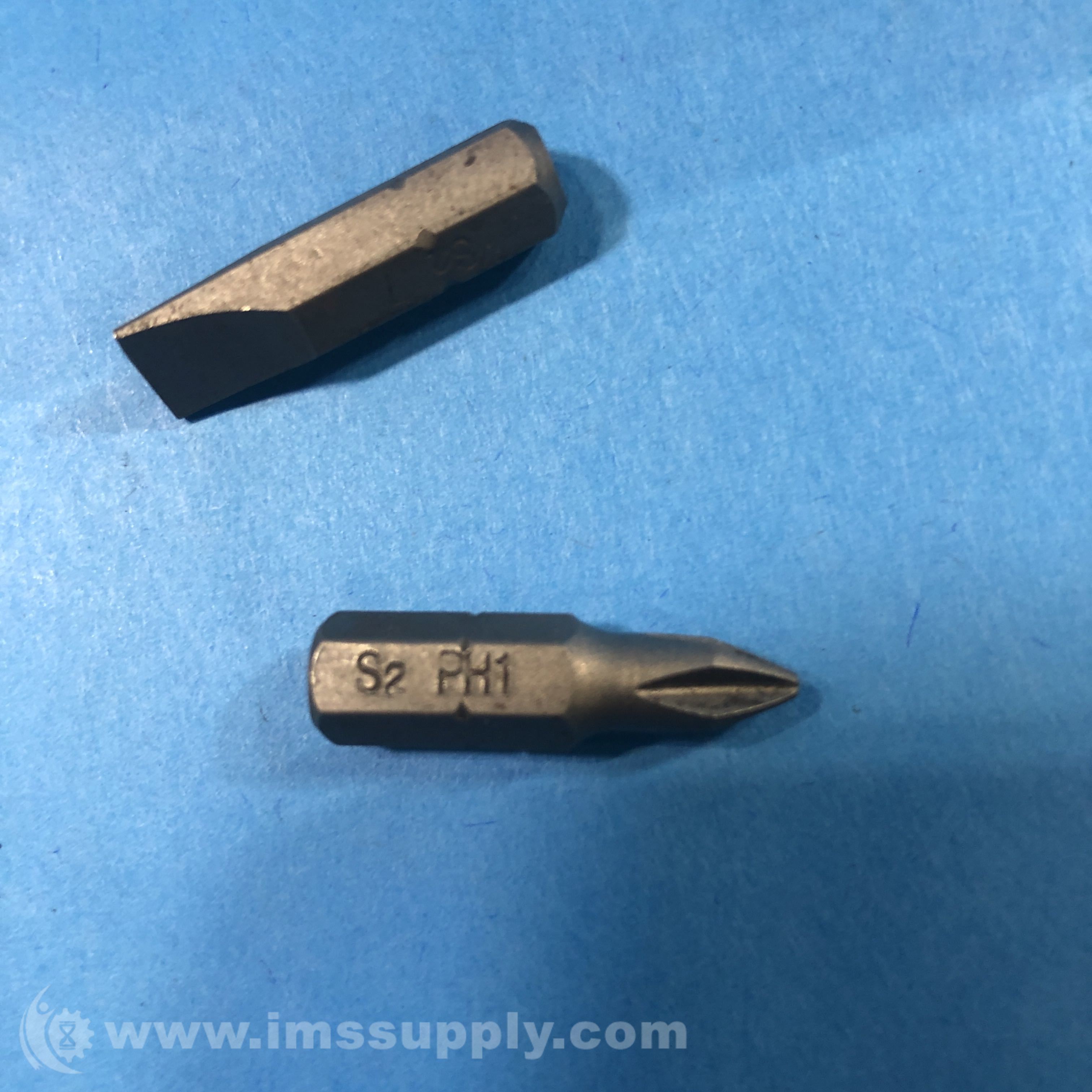 Set of 2 Screwdriver Bits, S2 PH1 S2 7 - IMS Supply