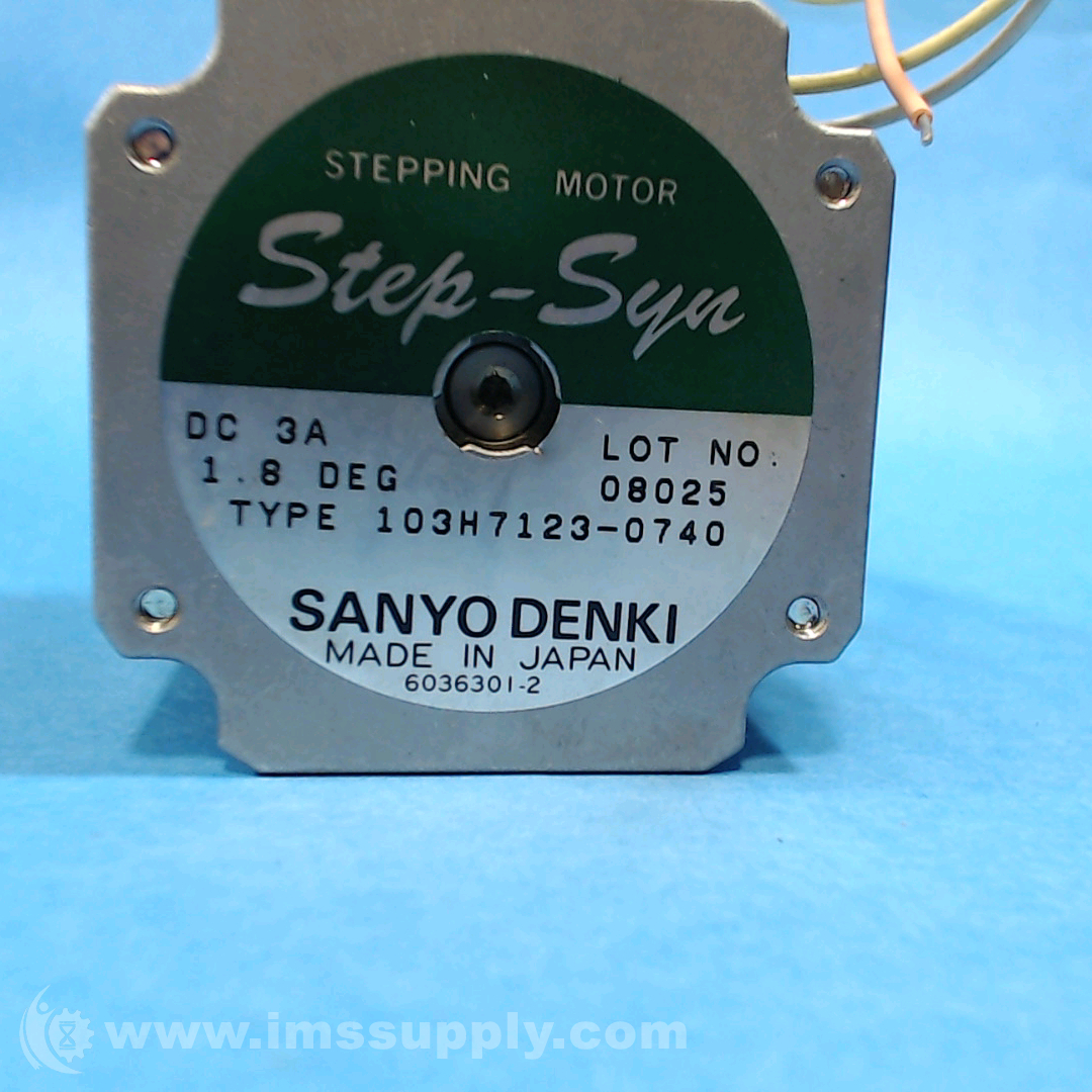 Sanyo Denki 103H7123-0740 Sanmotion Stepper Motor - IMS Supply