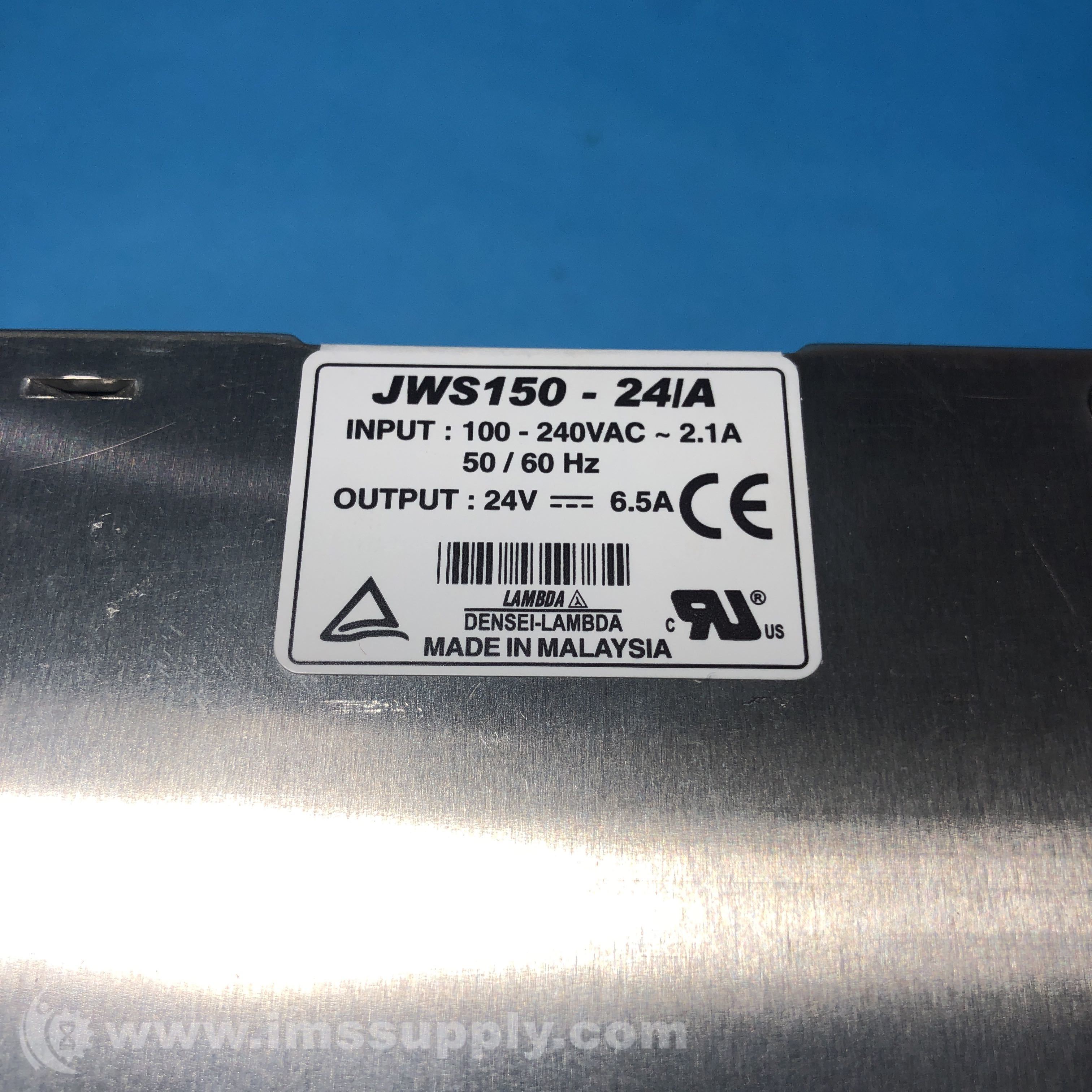 Lambda JWS150-24/A AC/DC Enclosed Power Supply (PSU) - IMS Supply