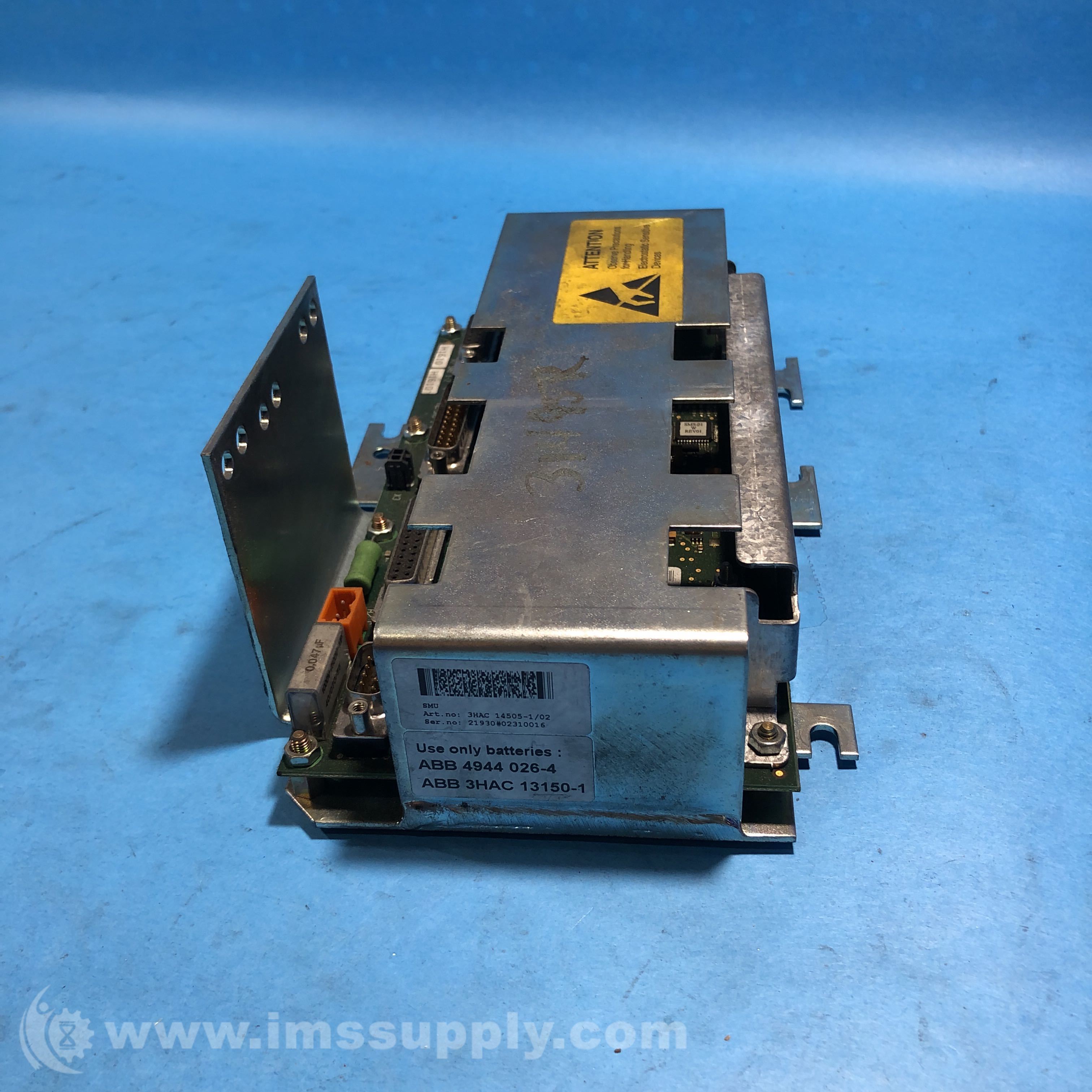 ABB 3HAC 14505-1/02 Robotic Serial Measurement SMB Board - IMS Supply