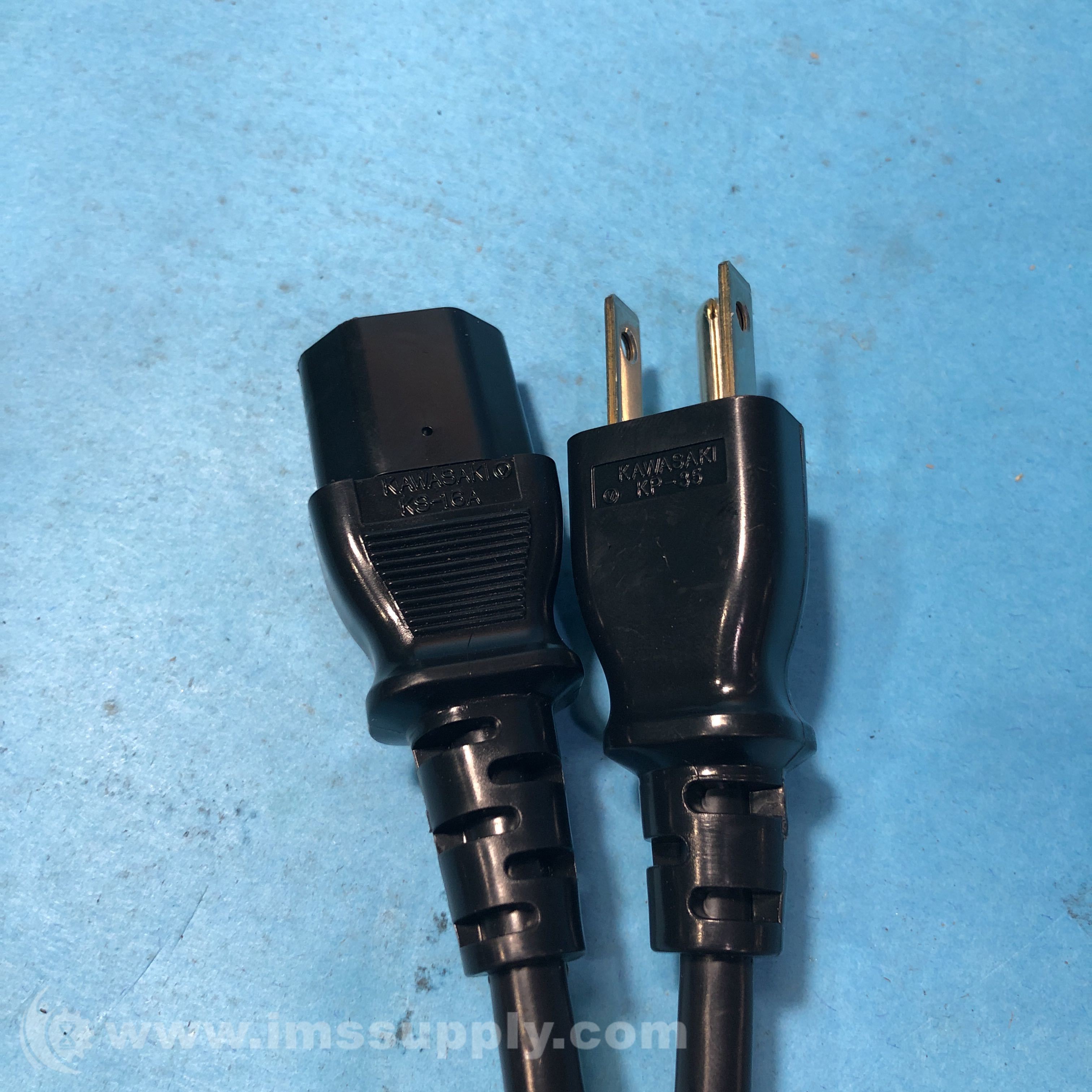 Kawasaki Power Cord with KP-35 and KS-16A Connectors - IMS Supply